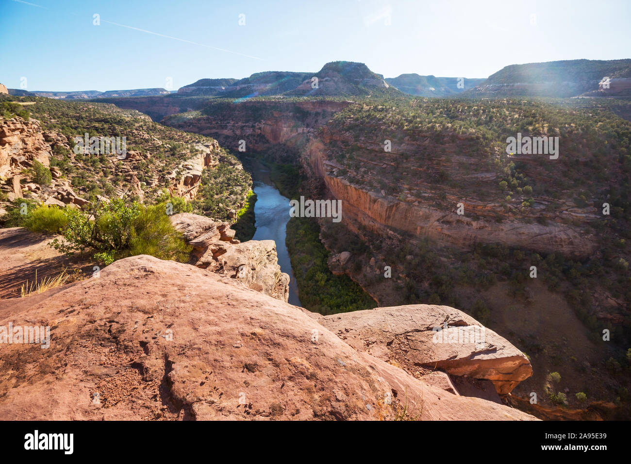 Green river in Colorado, USA Stock Photo - Alamy