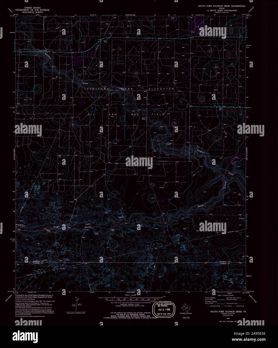 Sulphur texas map hi-res stock photography and images - Alamy