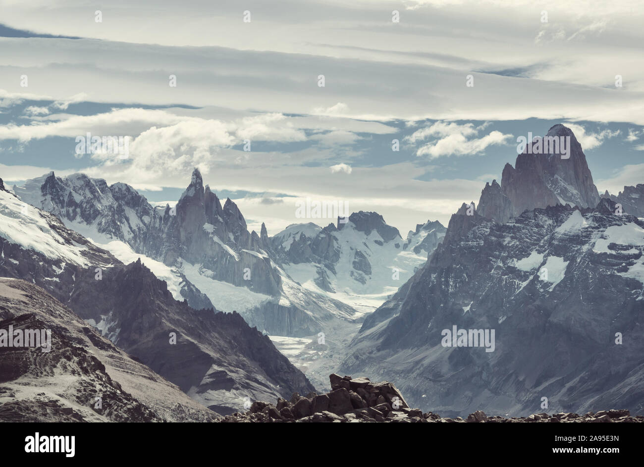 Patagonia landscapes in Southern Argentina Stock Photo - Alamy