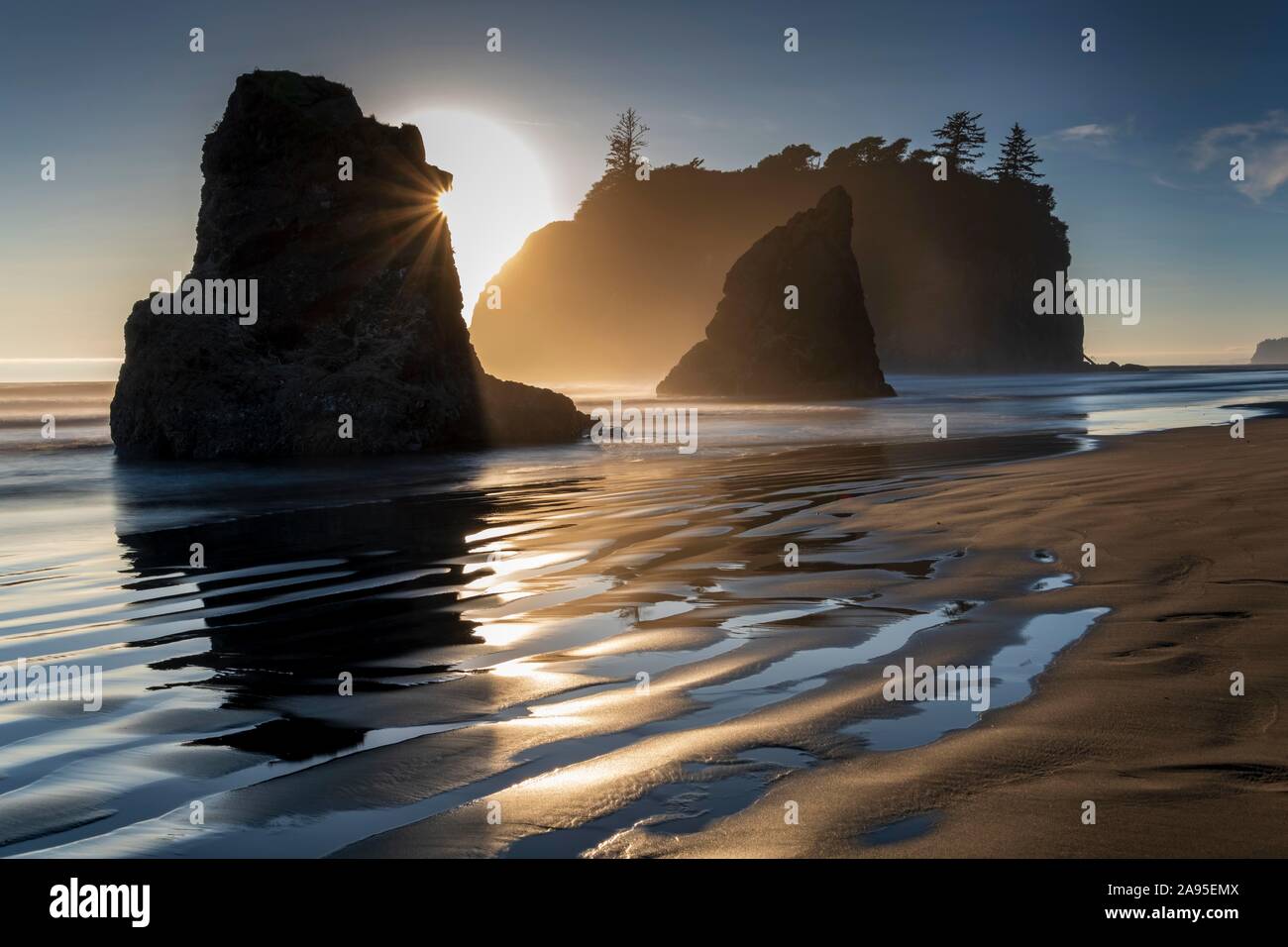 Ruby Beach, Olympic National Park, Washington, USA Stock Photo - Alamy