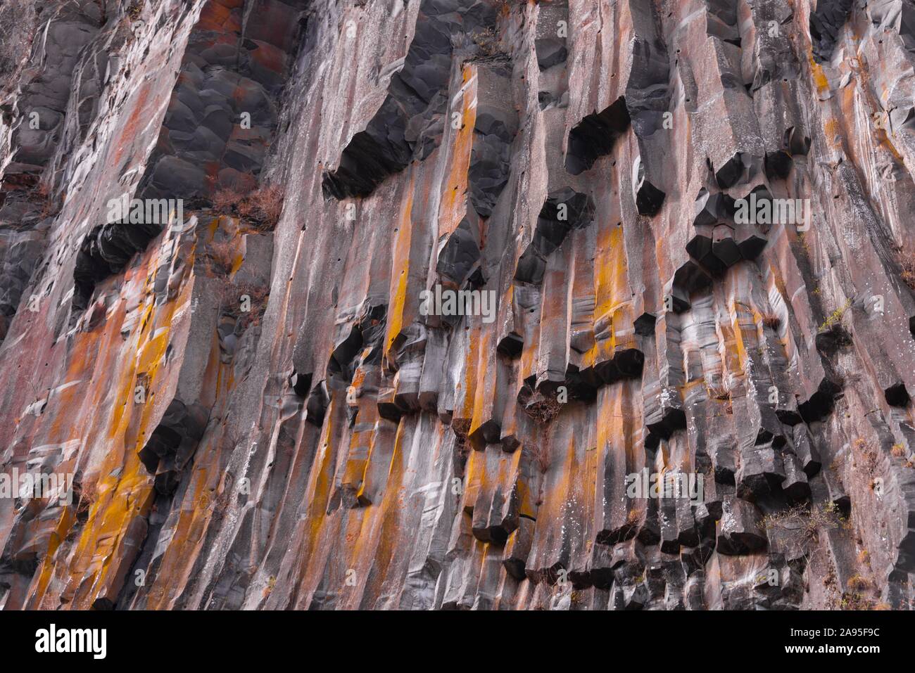 Basalt rocks, Nikko National Park, Nikko, Tochigi Prefecture, Japan ...