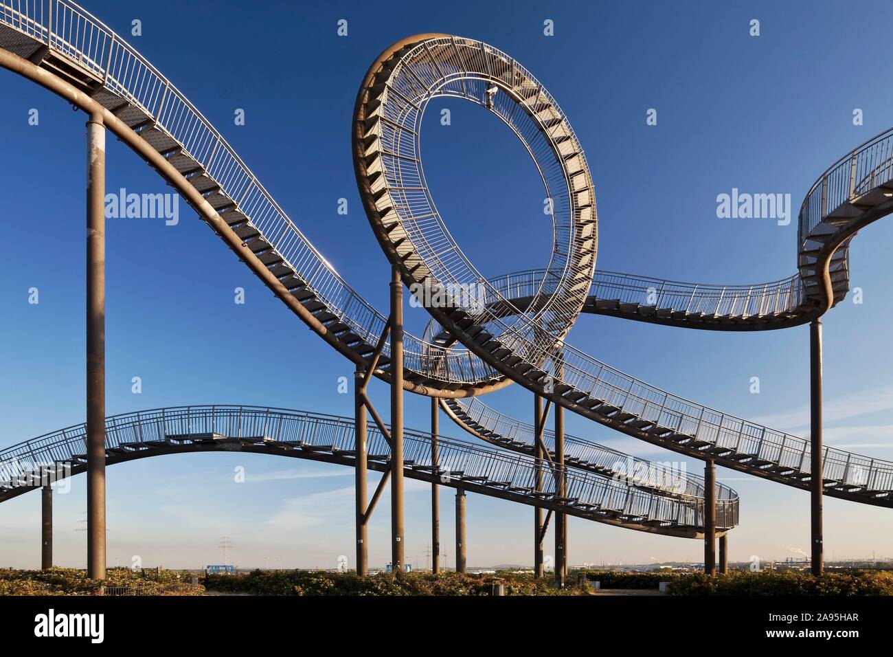 Tiger and Turtle, Magic Mountain at Heinrich-Hildebrand-Hohe, Angerpark ...