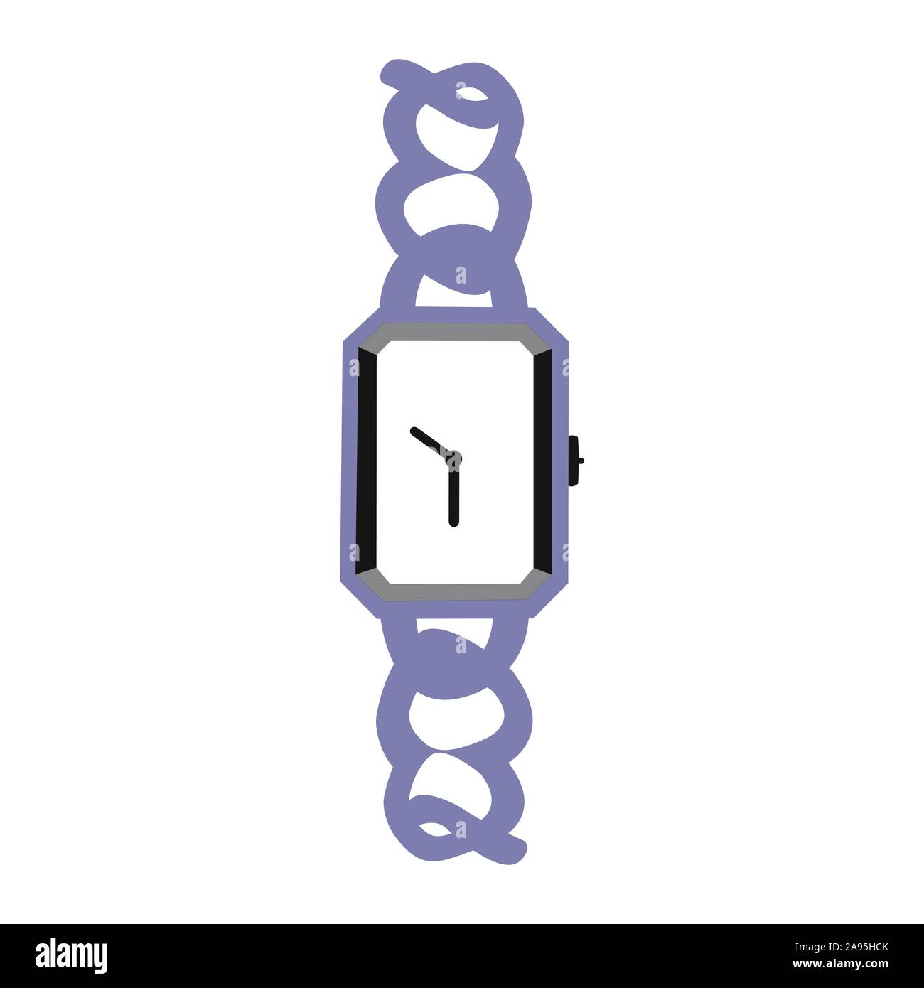 Hand and wrist with a bangle Stock Vector Images - Alamy