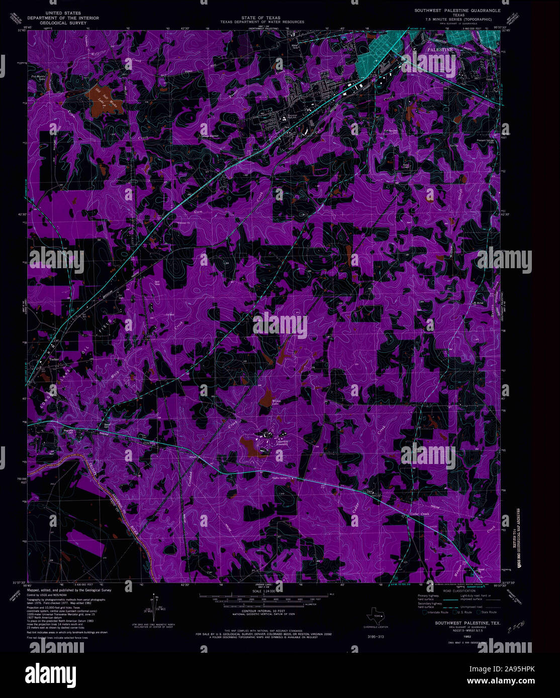 Geological map of palestine hi-res stock photography and images - Alamy