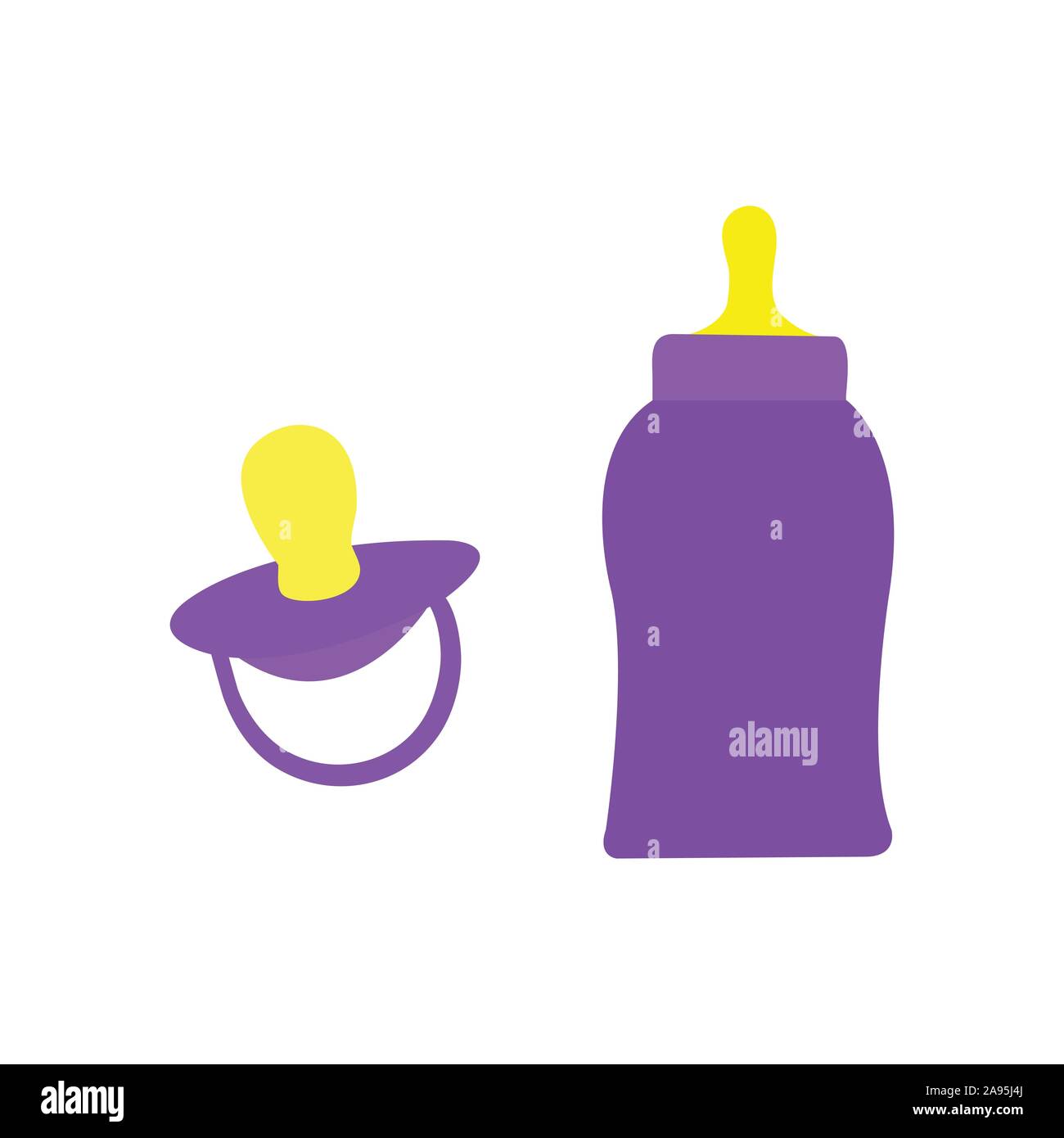 Purple born Cut Out Stock Images & Pictures - Alamy