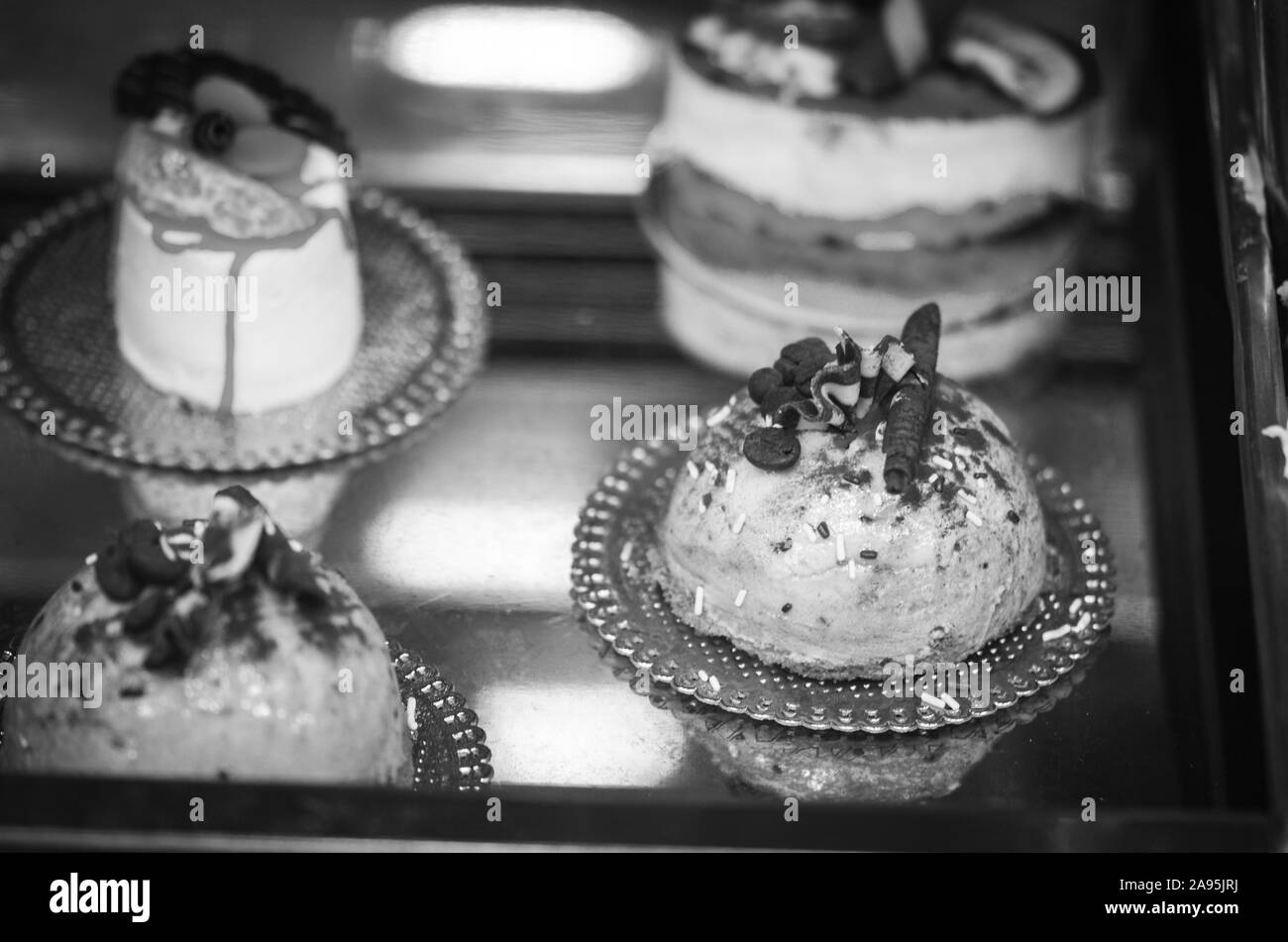 tasty mini cakes with fresh ingredients & fruits Stock Photo - Alamy