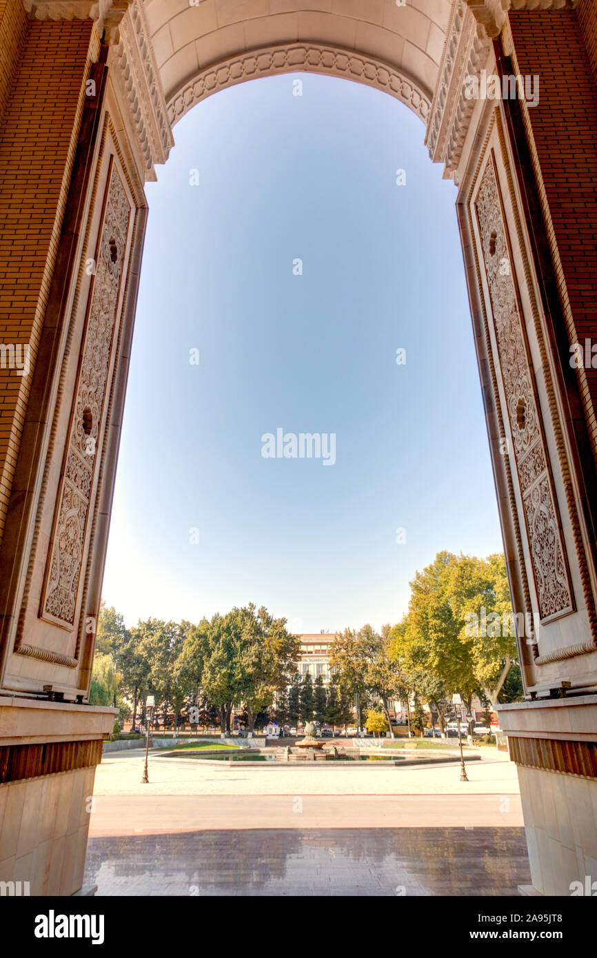 Tashkent Opera, Uzbekistan Stock Photo - Alamy
