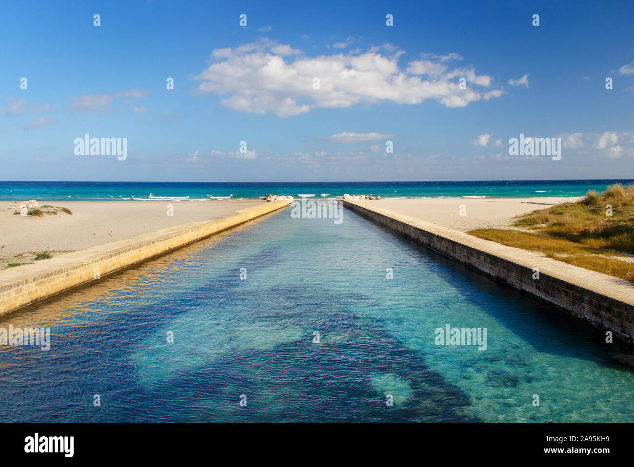 Alimini lakes hi-res stock photography and images - Alamy