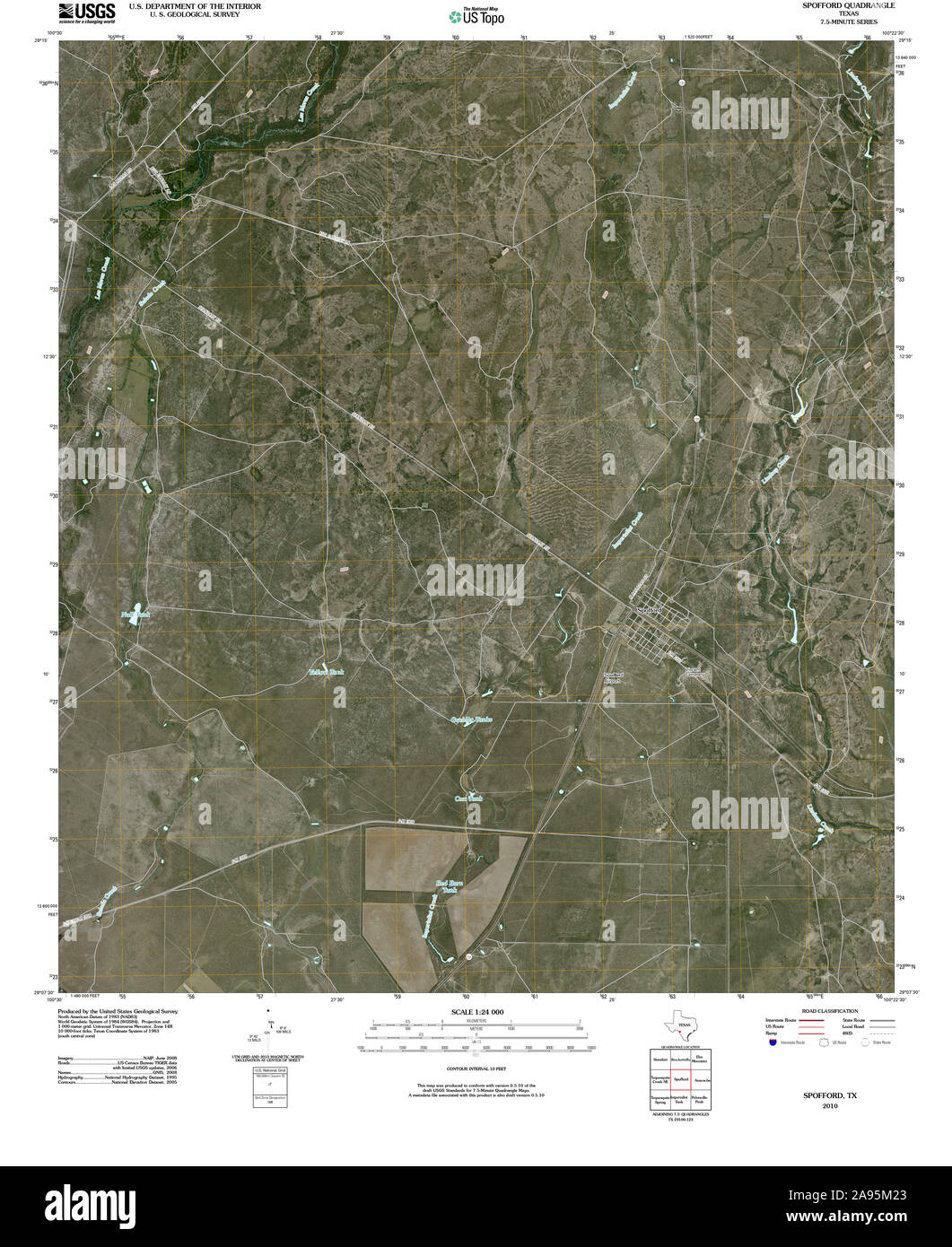 Spofford map hi-res stock photography and images - Alamy