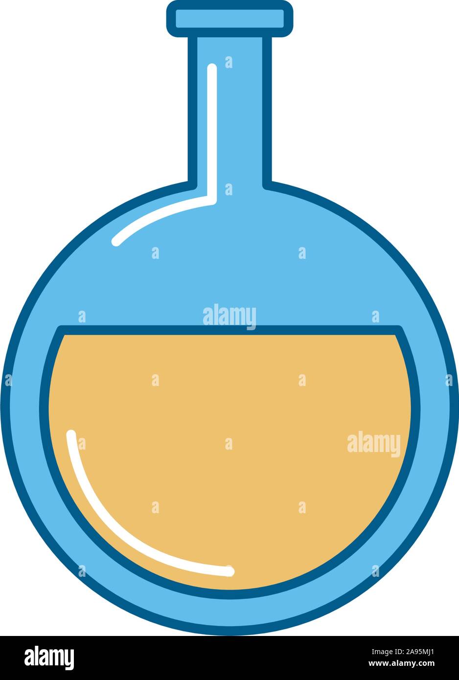 Flask icon design, Substance science laboratory chemistry research ...