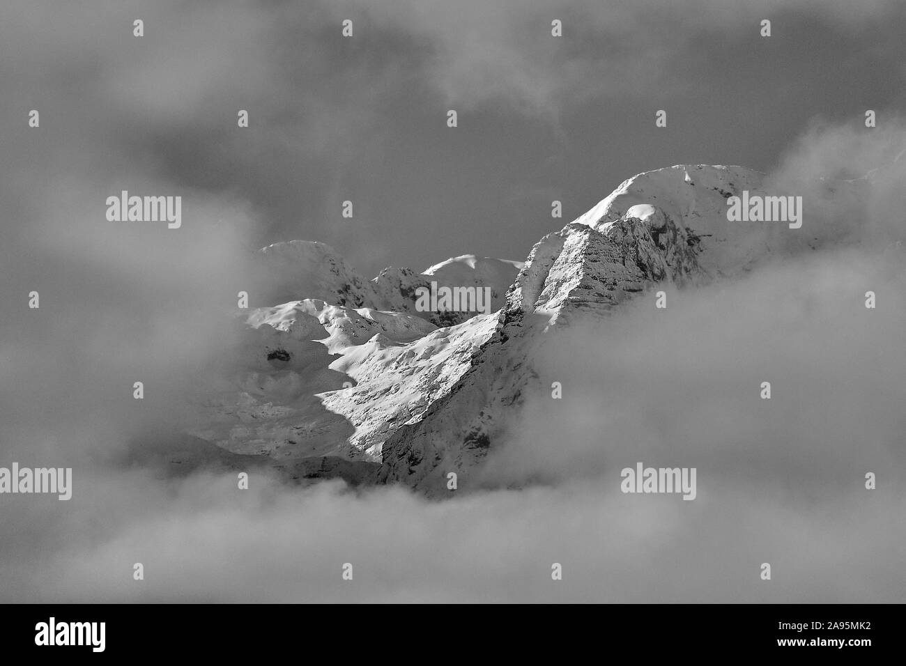 Alps Black and White Stock Photos & Images - Alamy