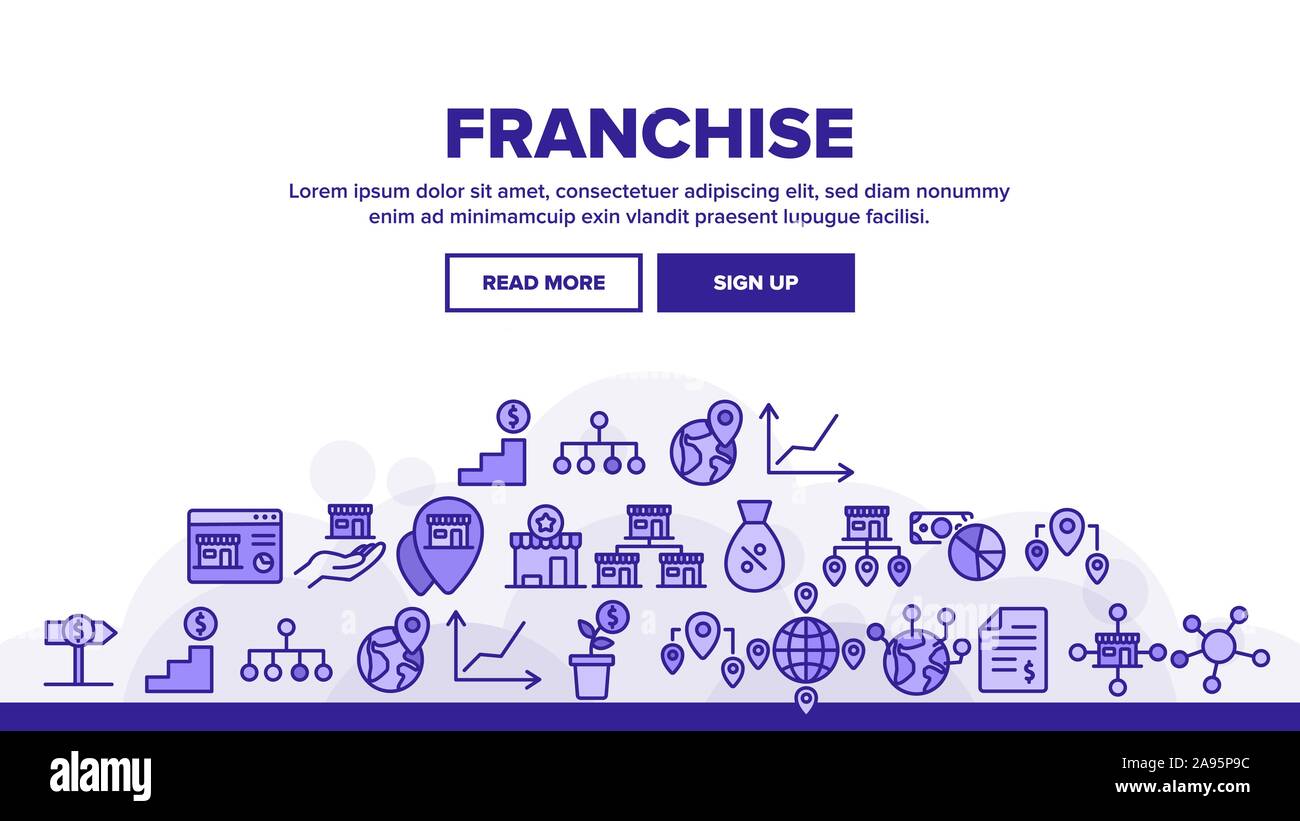 Franchise logo Stock Vector Images - Alamy