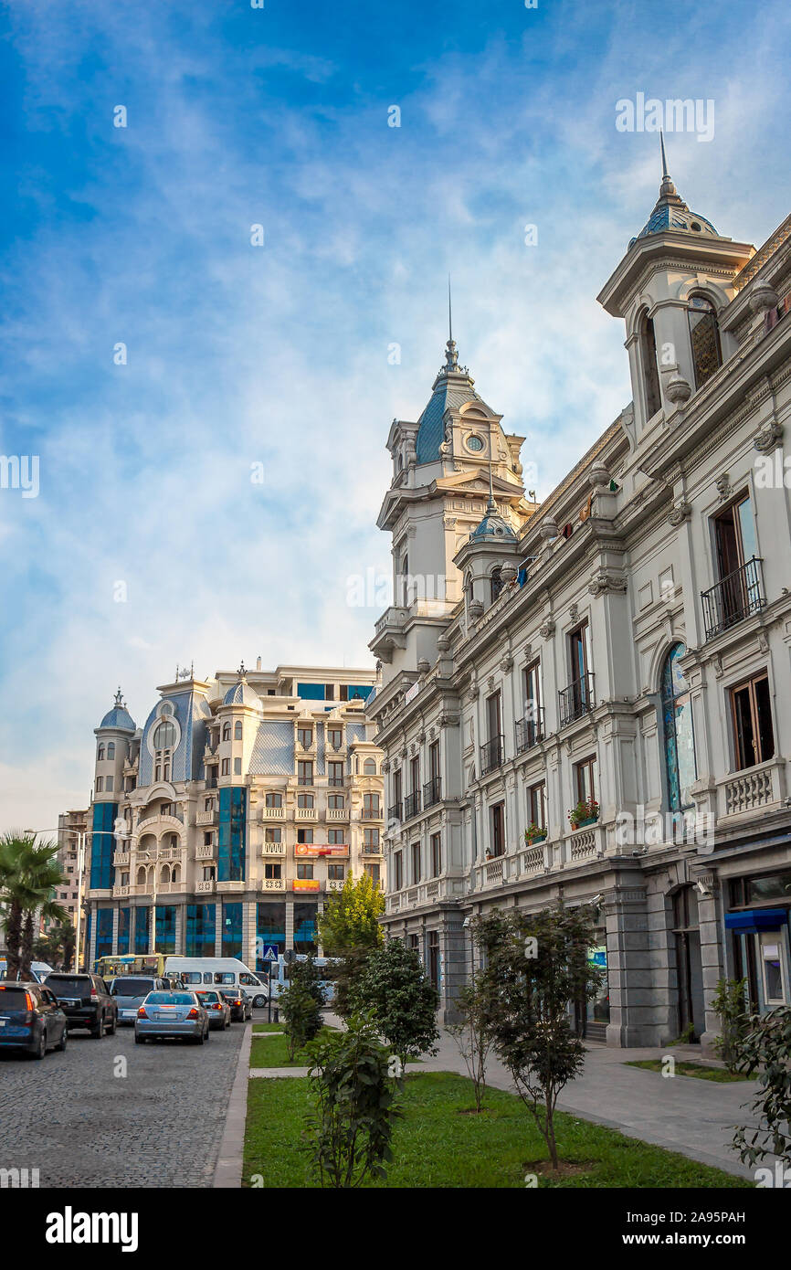 European Historical Buildings And Stone Pavemant In The City Centre In ...