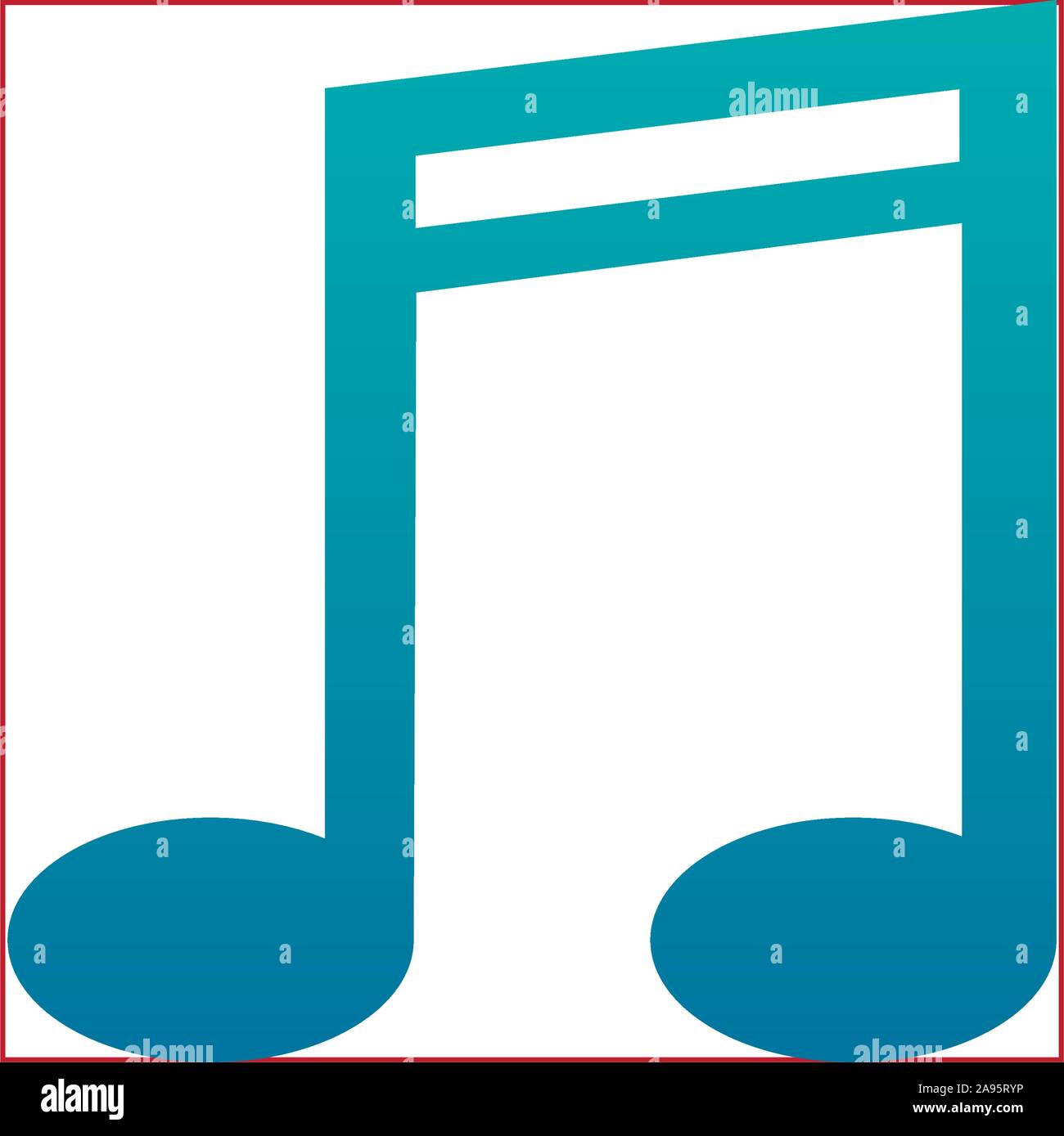 Music note icon design, Sound melody pentagram art and composition ...