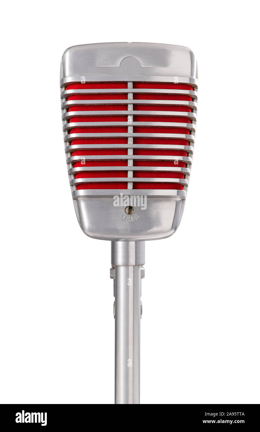 Shure 51 vintage microphone Stock Photo - Alamy