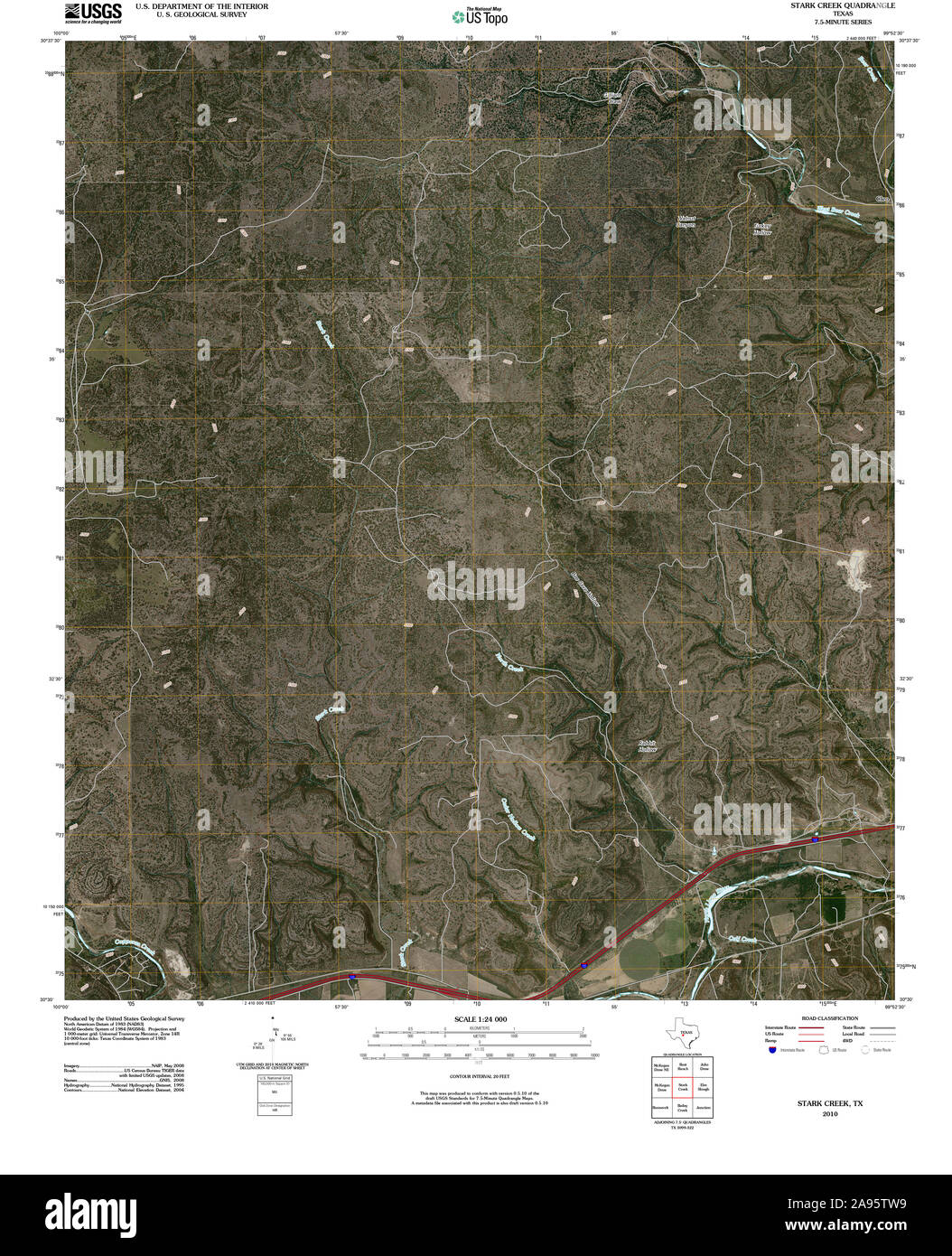 Stark topography Cut Out Stock Images & Pictures - Alamy