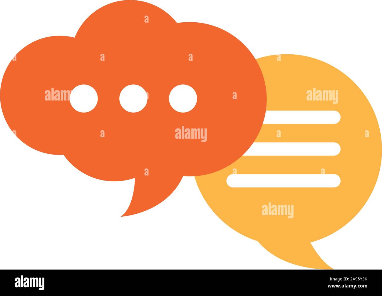 Communication bubble icon design, Message discussion conversation talk ...