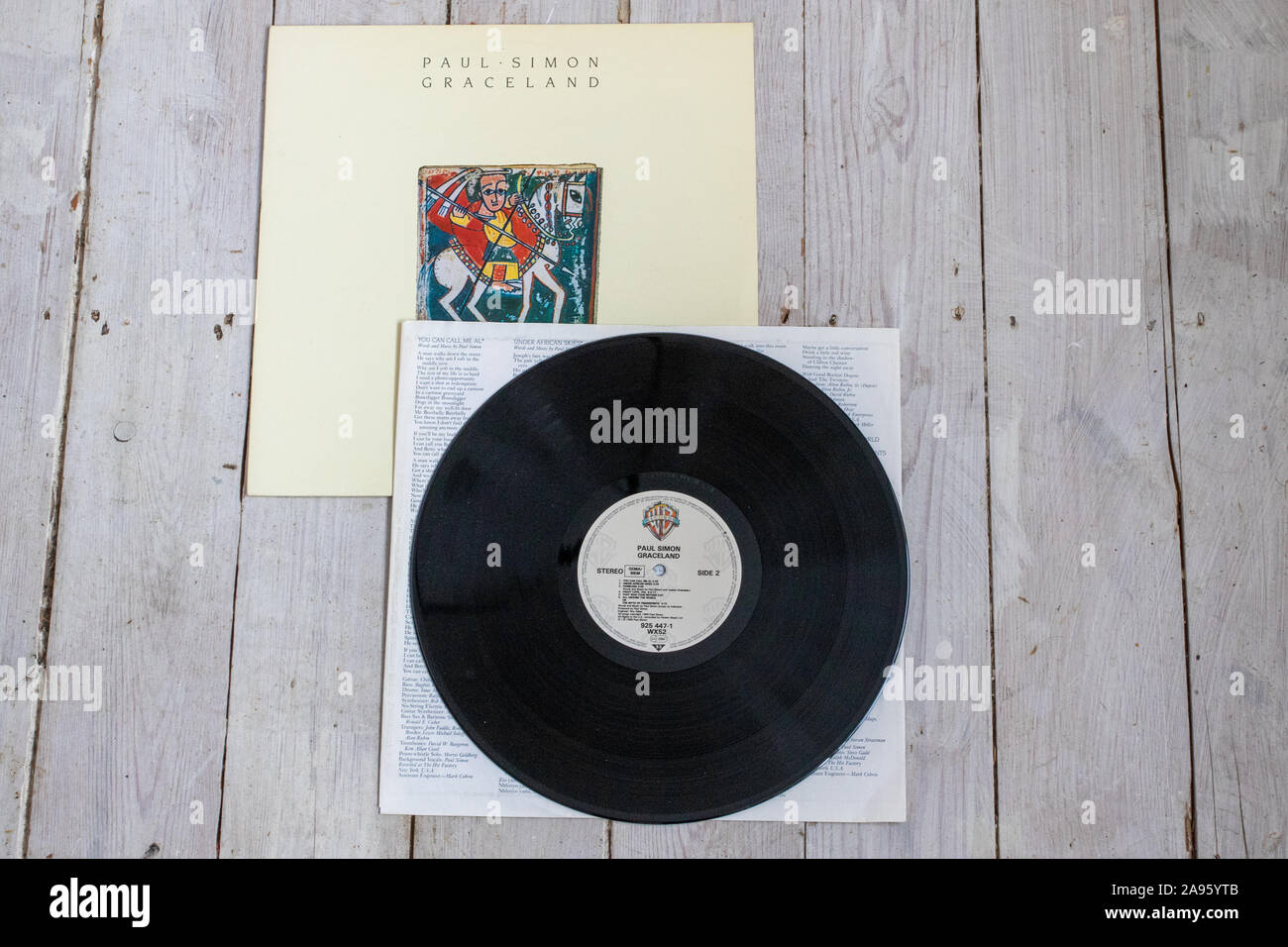 Graceland cover paul simon hi-res stock photography and images - Alamy