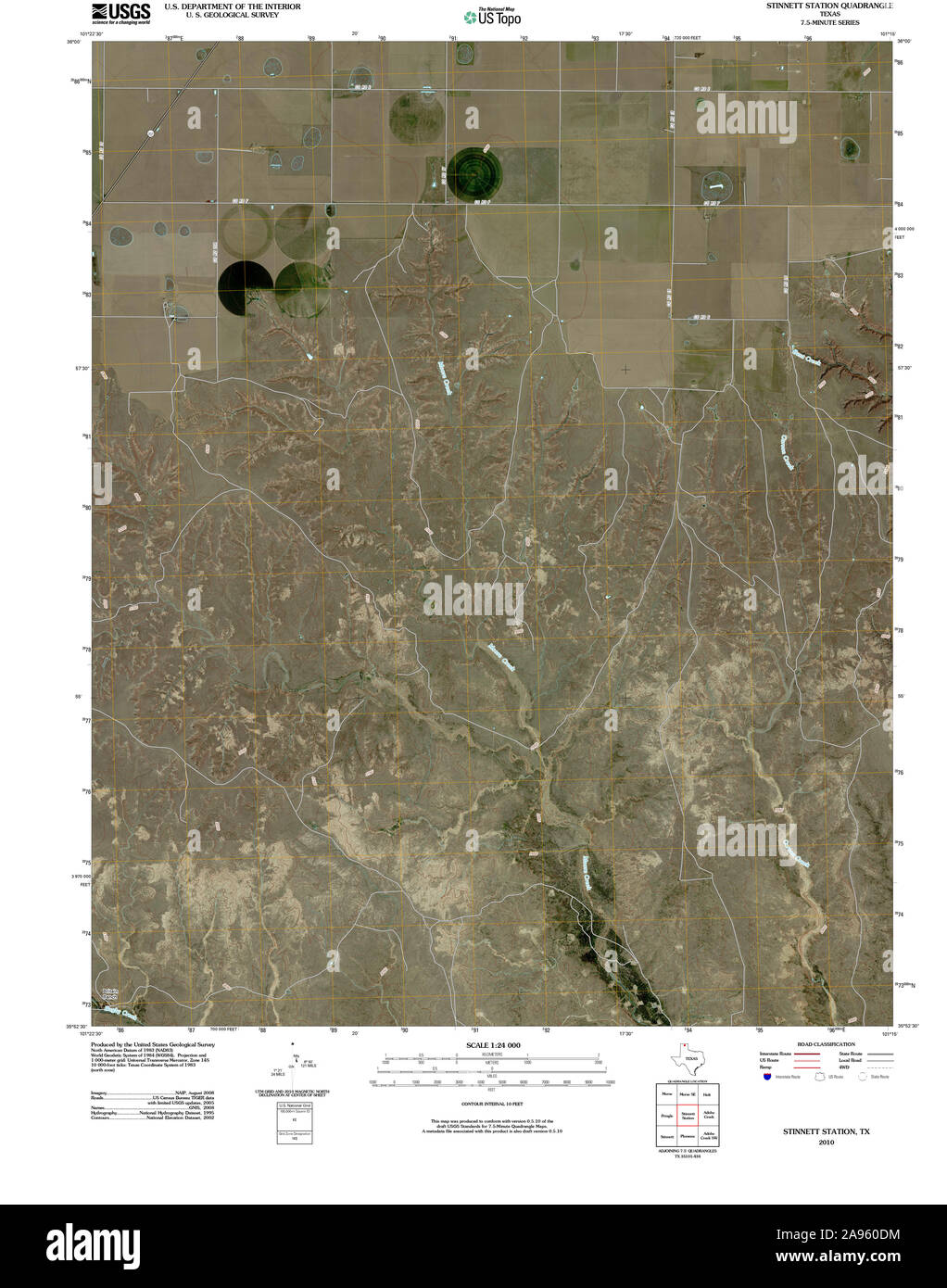 Map of stinnett hi-res stock photography and images - Alamy