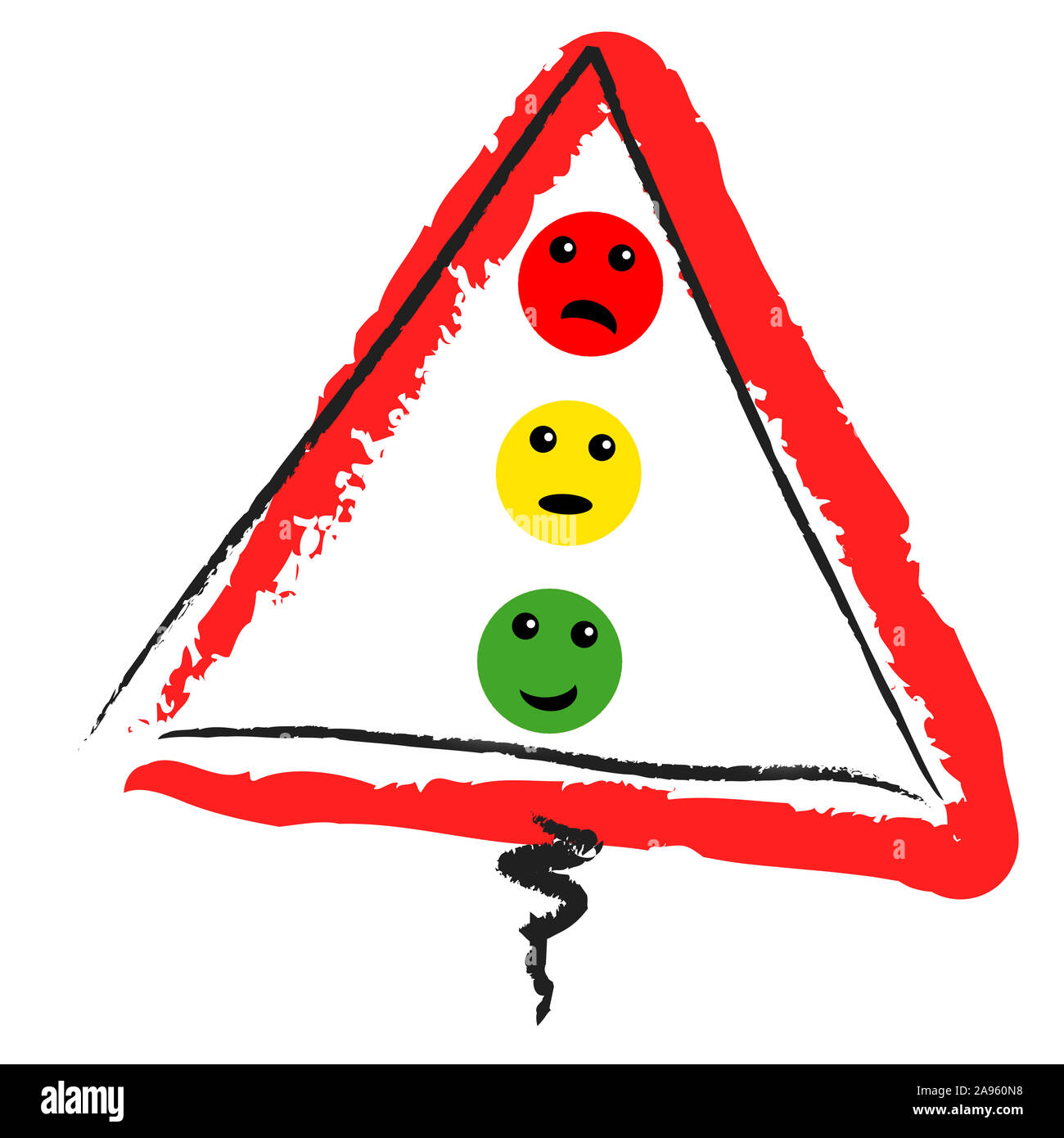Health and emotions icon Cut Out Stock Images & Pictures - Alamy