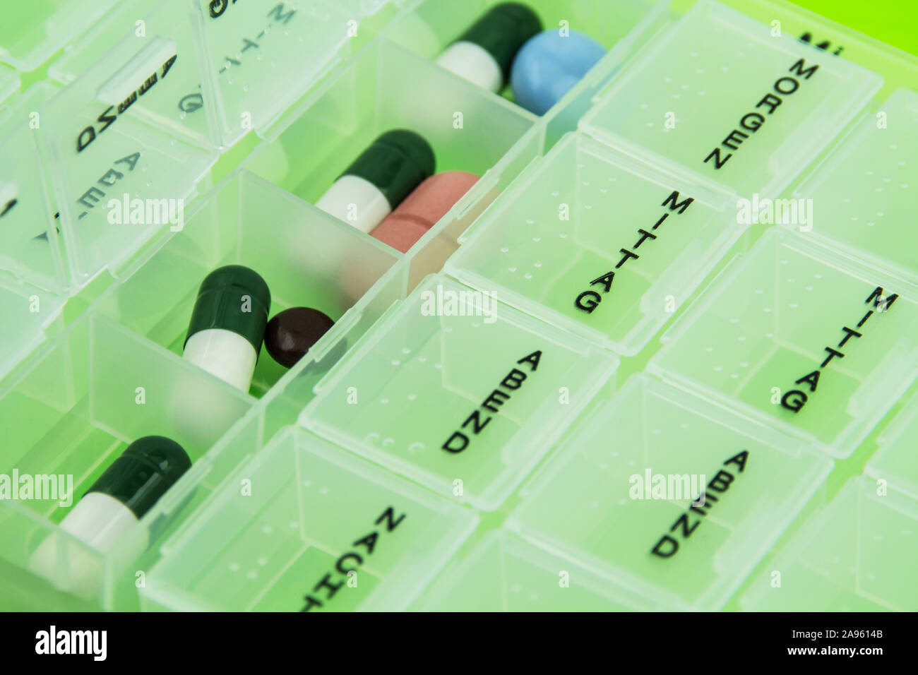 Medication planner hi-res stock photography and images - Alamy