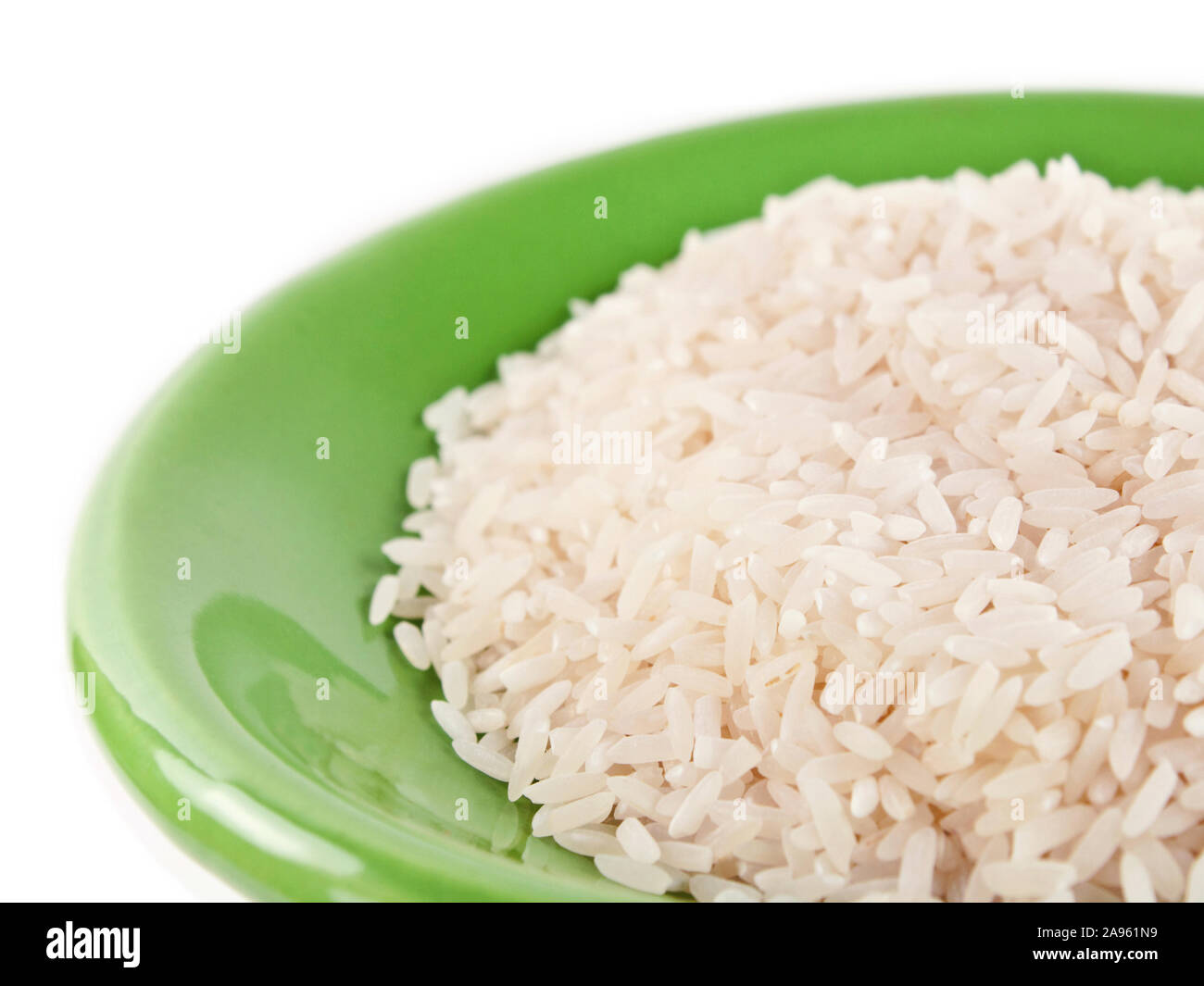 White polished rice Stock Photo - Alamy