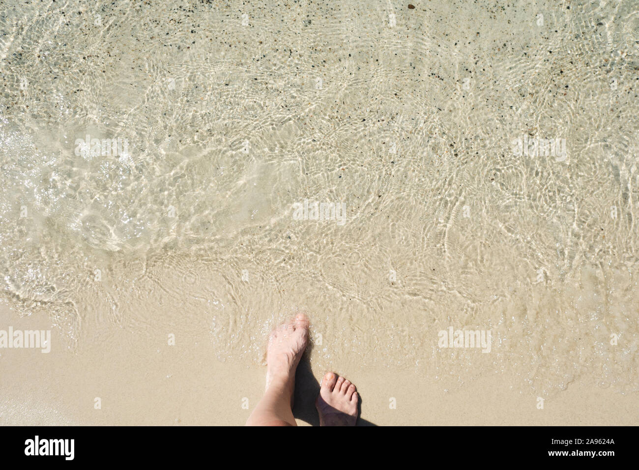 Hot sand feet hi-res stock photography and images - Alamy