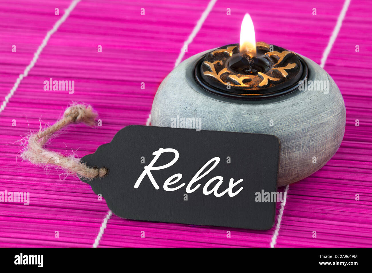 Wellness - Relax Stock Photo - Alamy