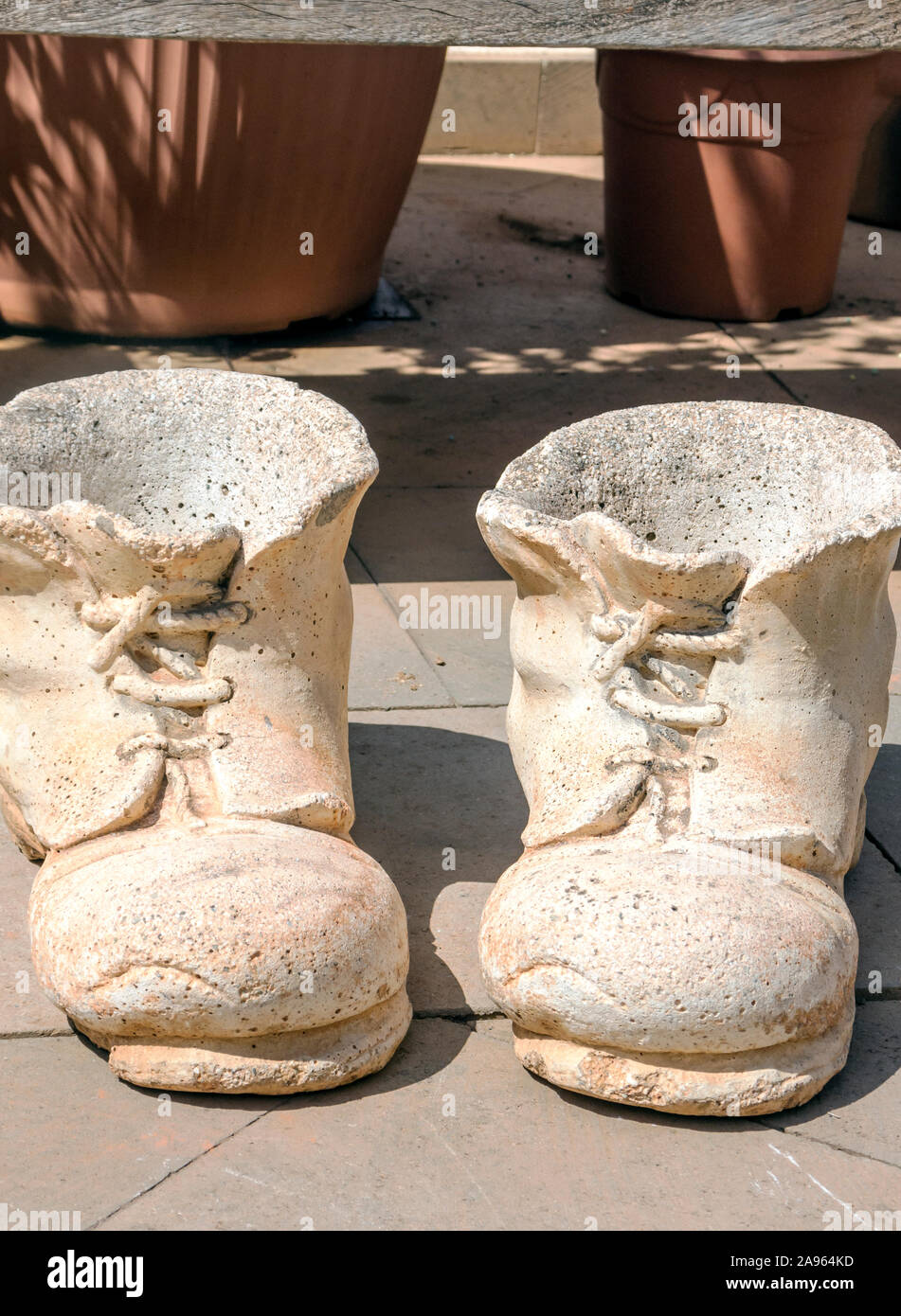 Giant boot sculpture hi-res stock photography and images - Alamy
