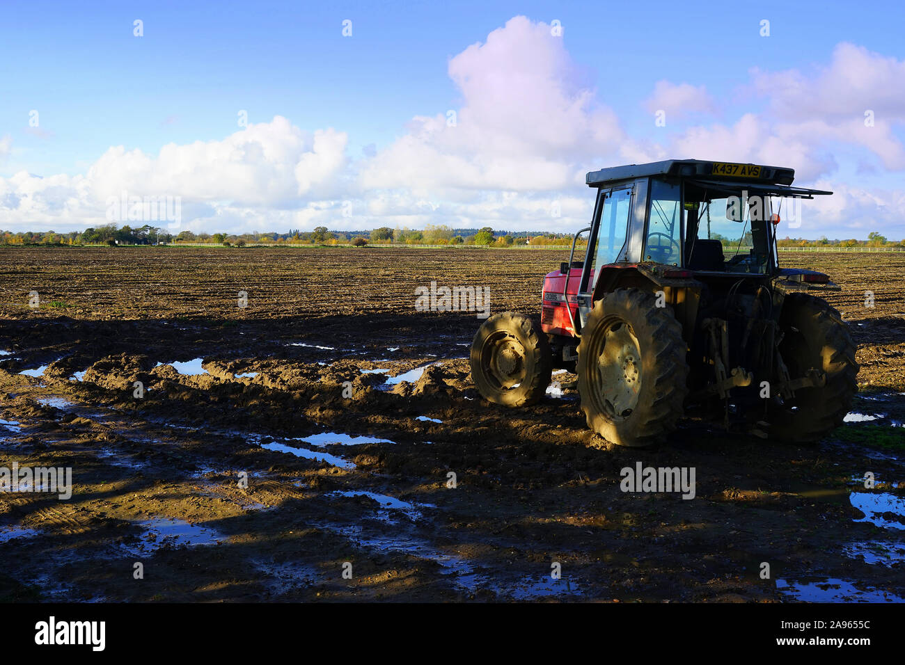 Muddy field hi-res stock photography and images - Alamy