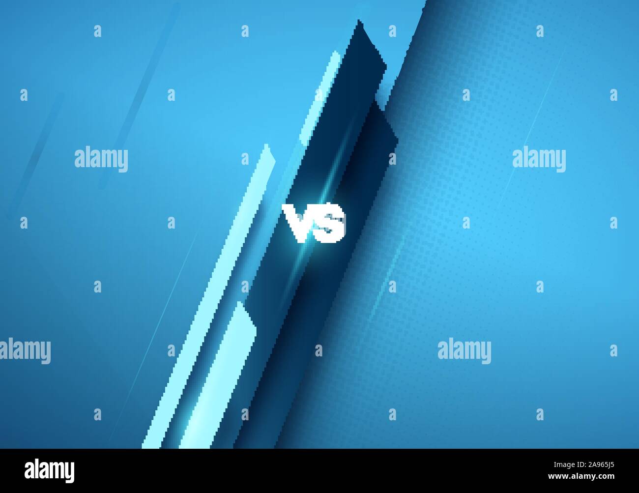 versus logo vs letters for sports and fight competition. MMA, Battle ...