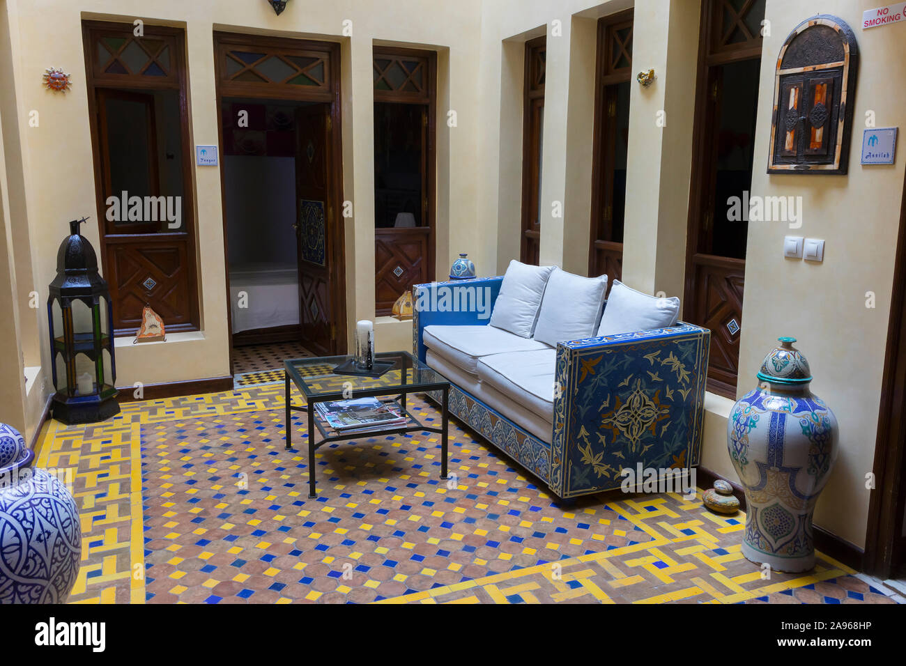 Interior riad hi-res stock photography and images - Alamy