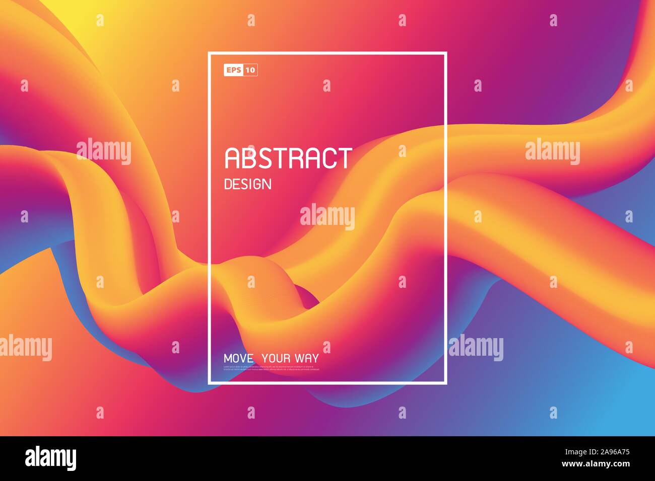 Flowing vector vectors hi-res stock photography and images - Alamy