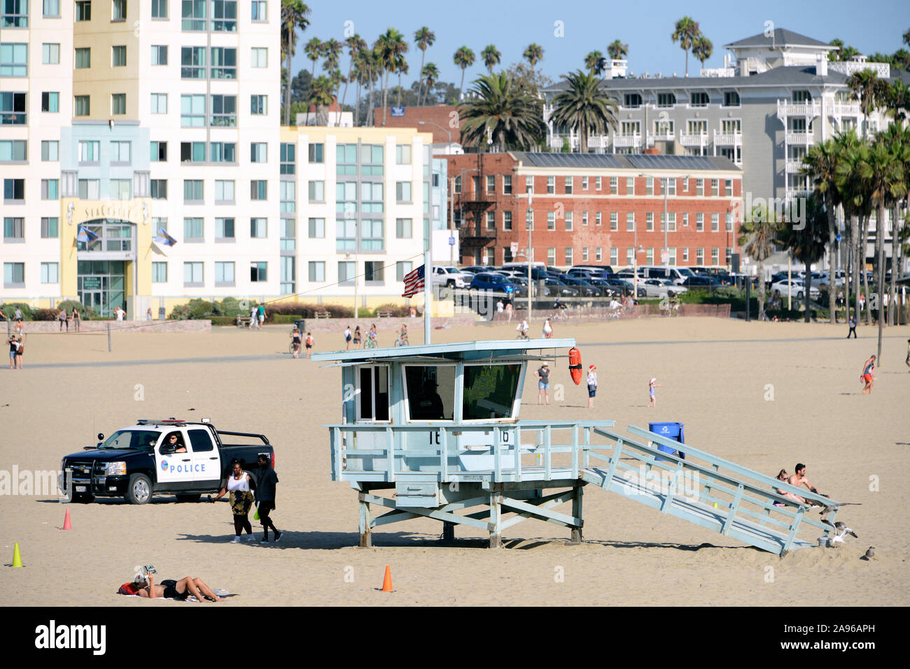 Californian police car hi-res stock photography and images - Alamy