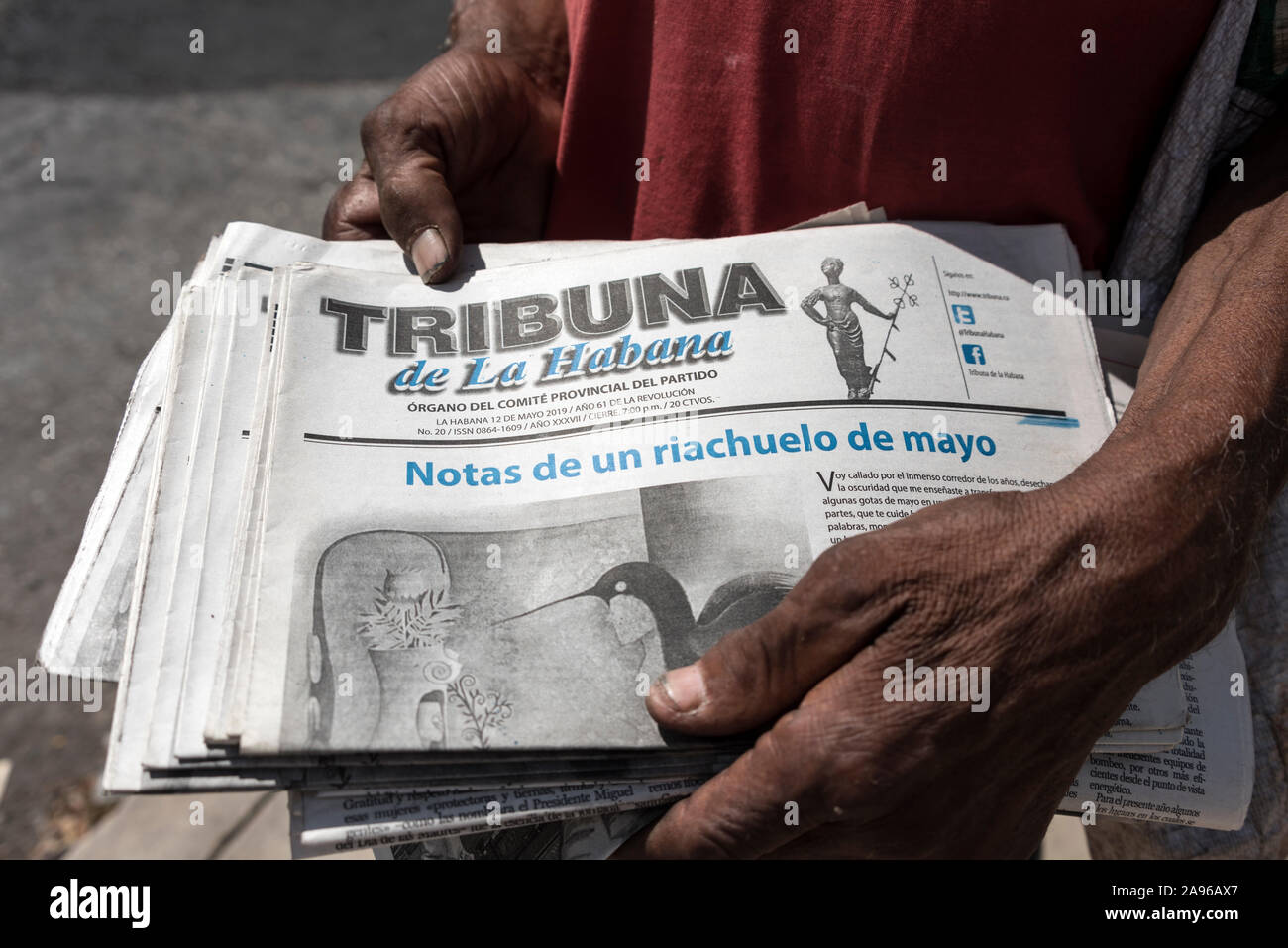 Newspaper Havana Cuba