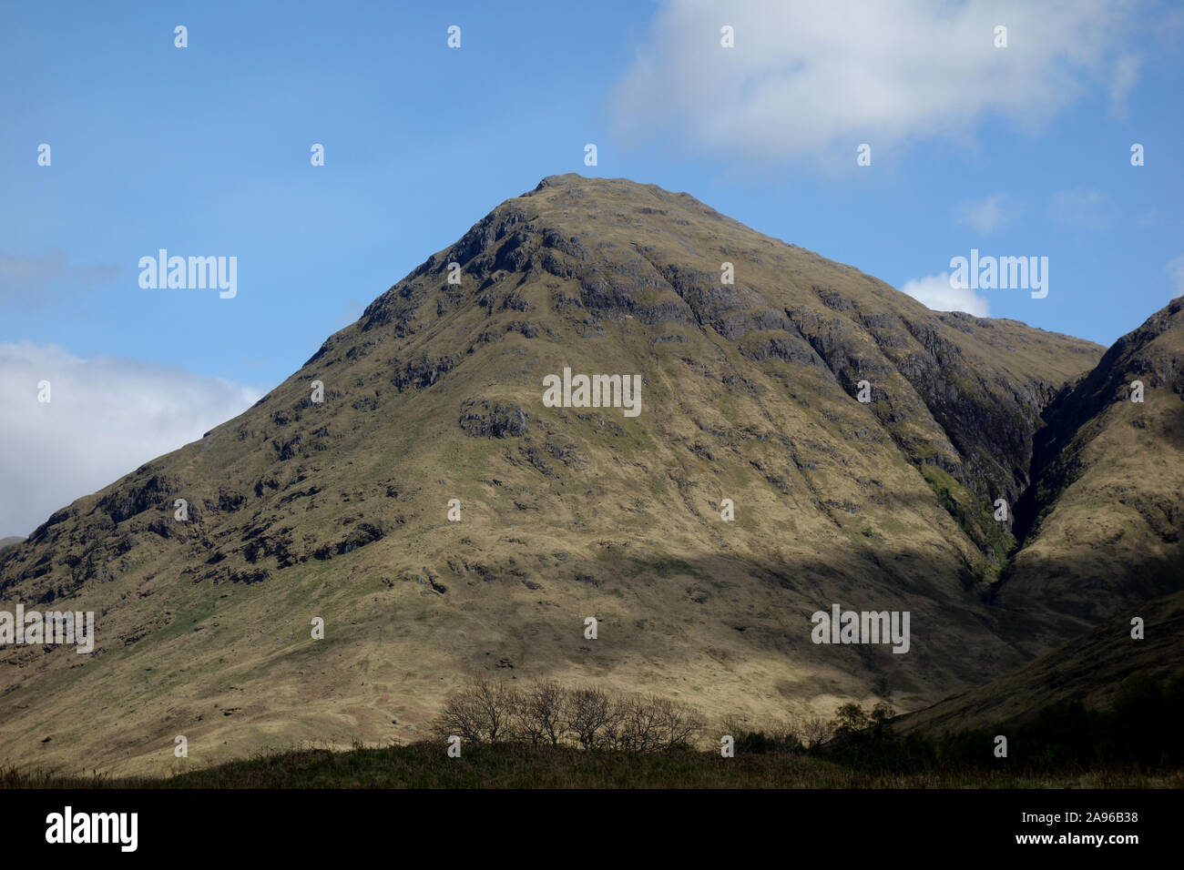 The Scottish Mountain Corbett Stob Dubh (Beinn Ceitein) in Glen Etive ...