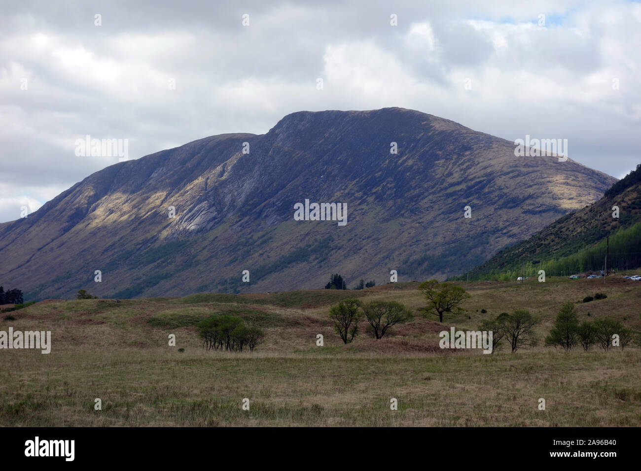 The Scottish Mountain Corbett 'Beinn Trilleachan' in Glen Etive ...