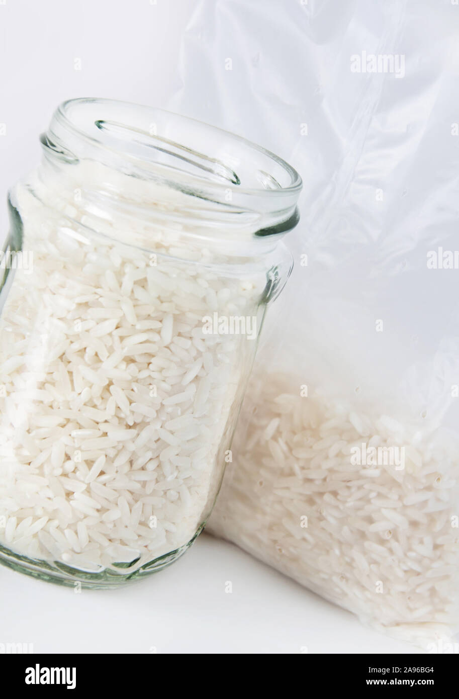 Boil in bag rice Stock Photo - Alamy
