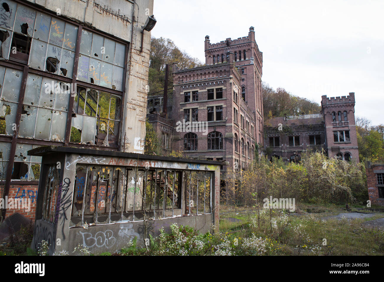 Closed and abandoned coal mine Hasard de Cheratte, Cheratte, Belgium ... Closed and abandoned coal mine Hasard de Cheratte, Cheratte, Belgium ...
