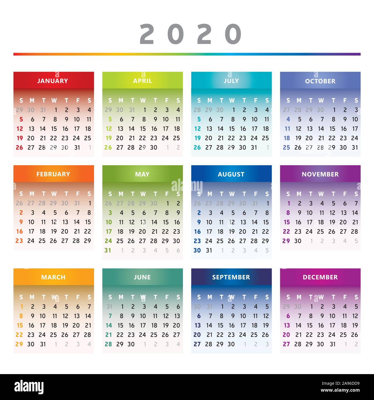 Sunday october 4 Stock Vector Images - Alamy