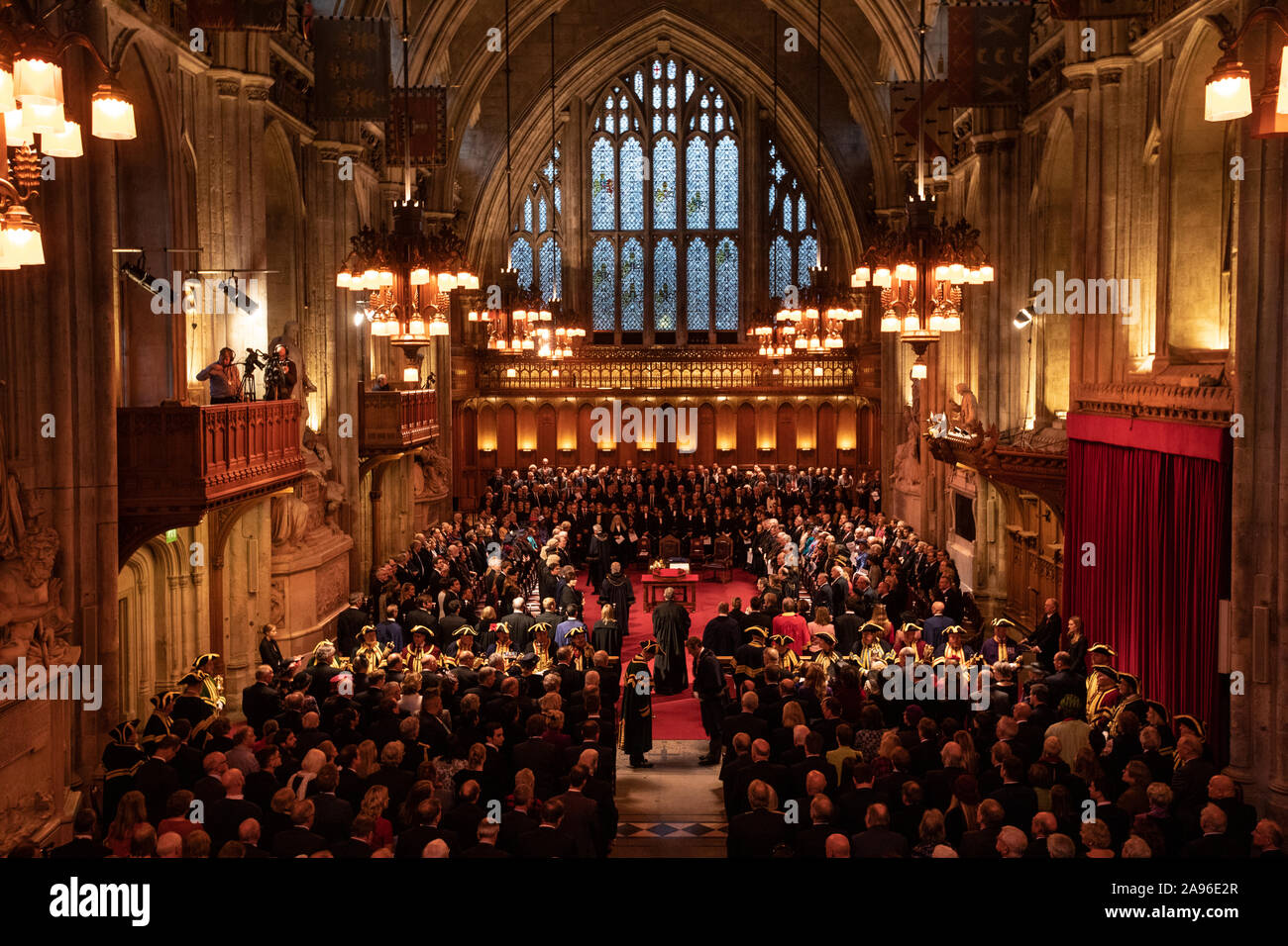 Lord Mayor of the City of London, Peter Estlin hands over to William ...