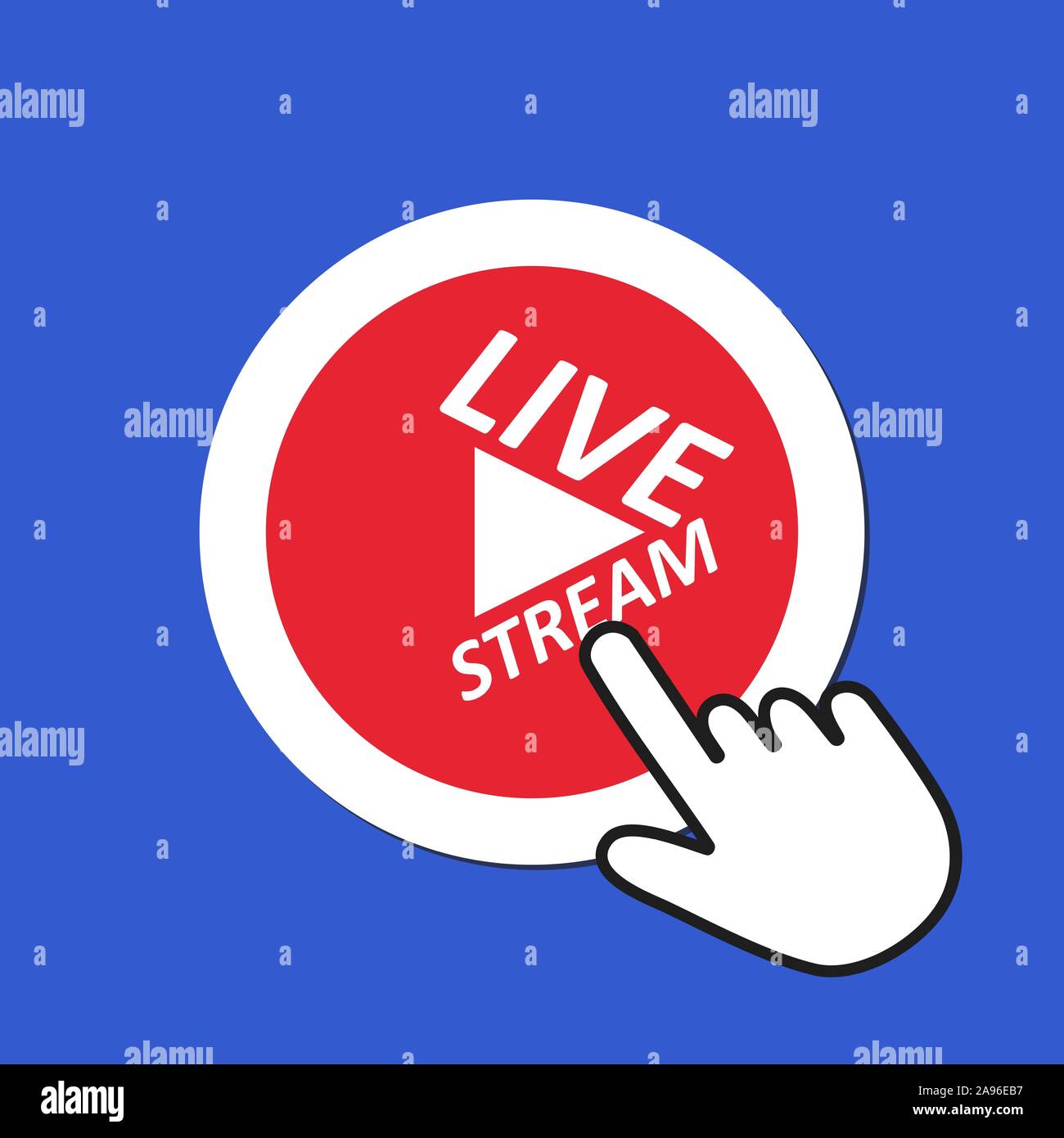 Stream streamer Stock Vector Images - Alamy