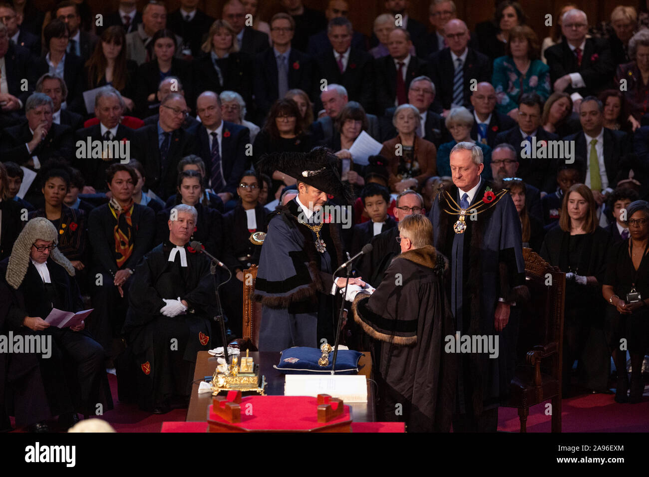 Lord Mayor of the City of London, Peter Estlin hands over to William ...