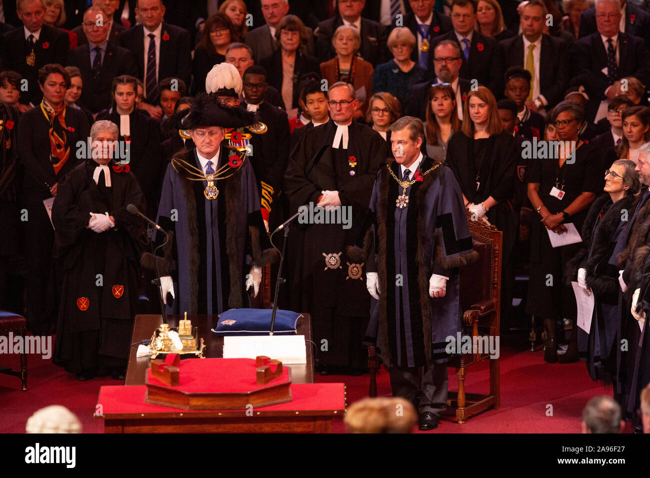 Lord Mayor of the City of London, Peter Estlin hands over to William ...