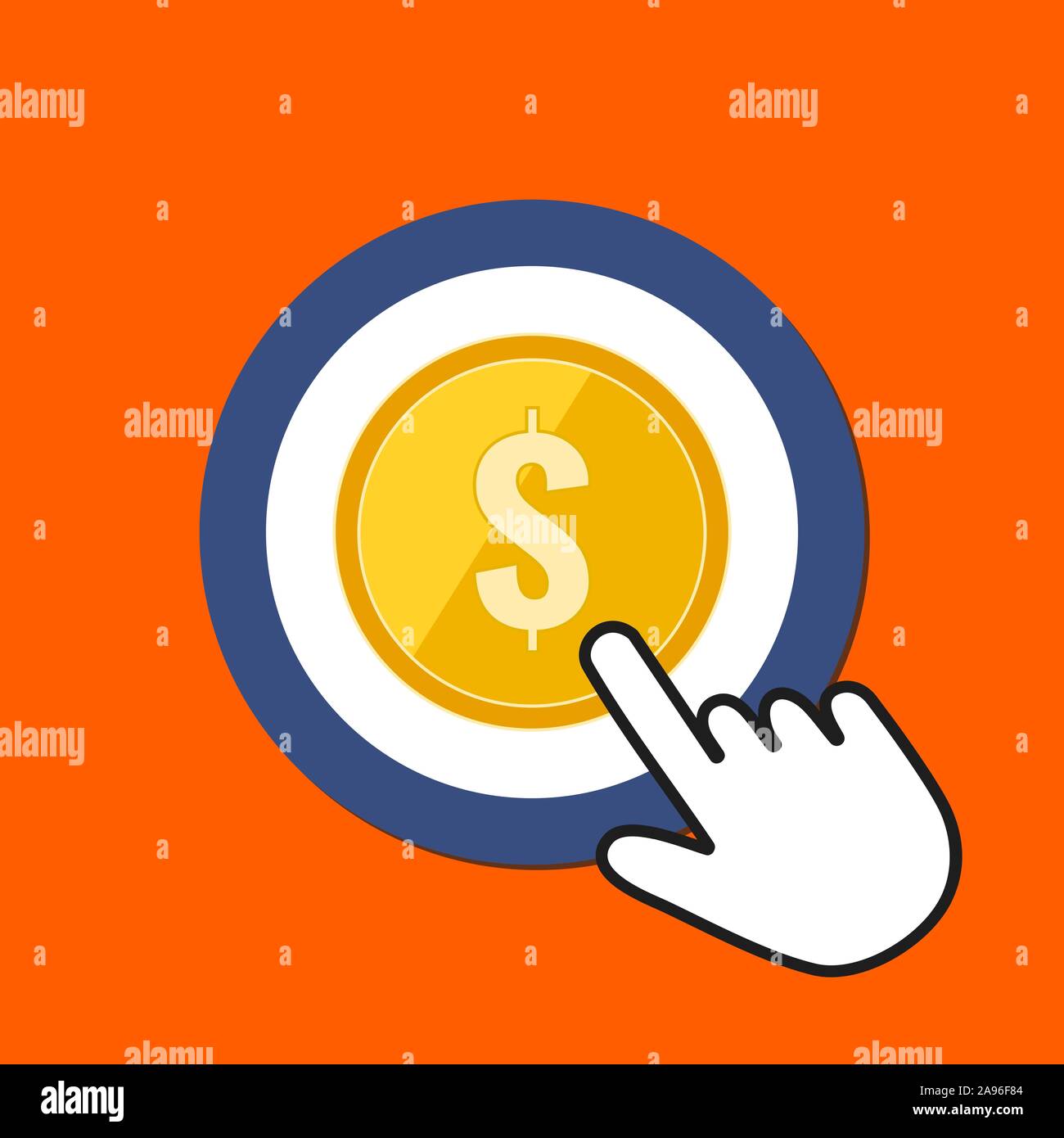 Coin pressing Stock Vector Images - Alamy