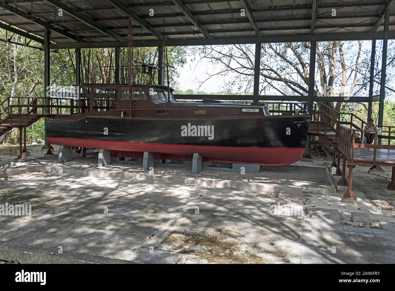 American writer Ernest Hemingway’s 38-foot long fishing boat, ‘Pilar ...