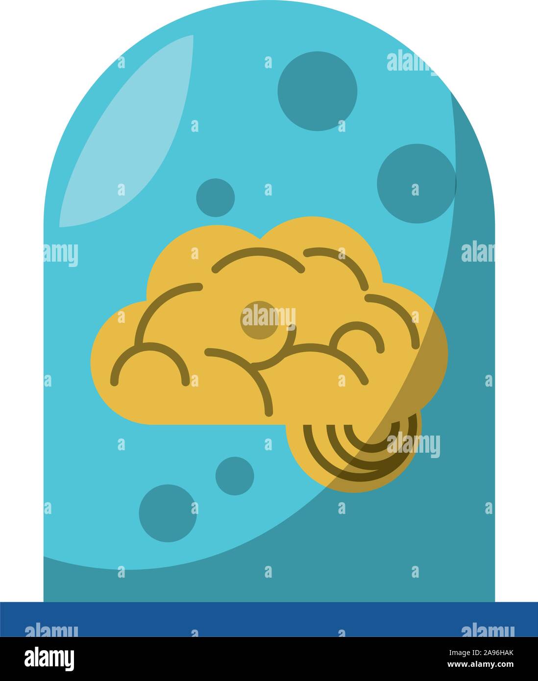 future brain icon design, Digital technology communication social media ...