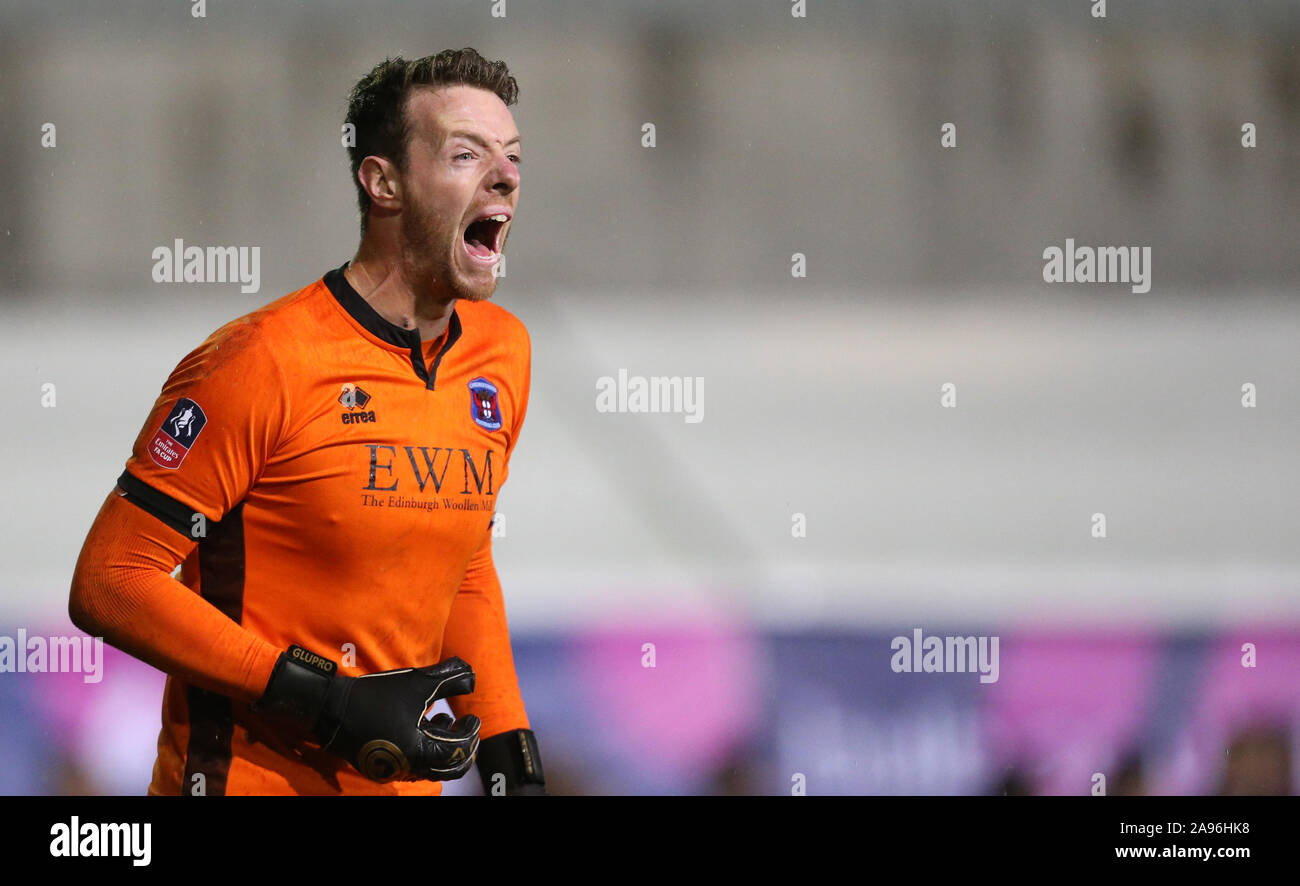 Carlisle United goalkeeper Adam Collin Stock Photo - Alamy