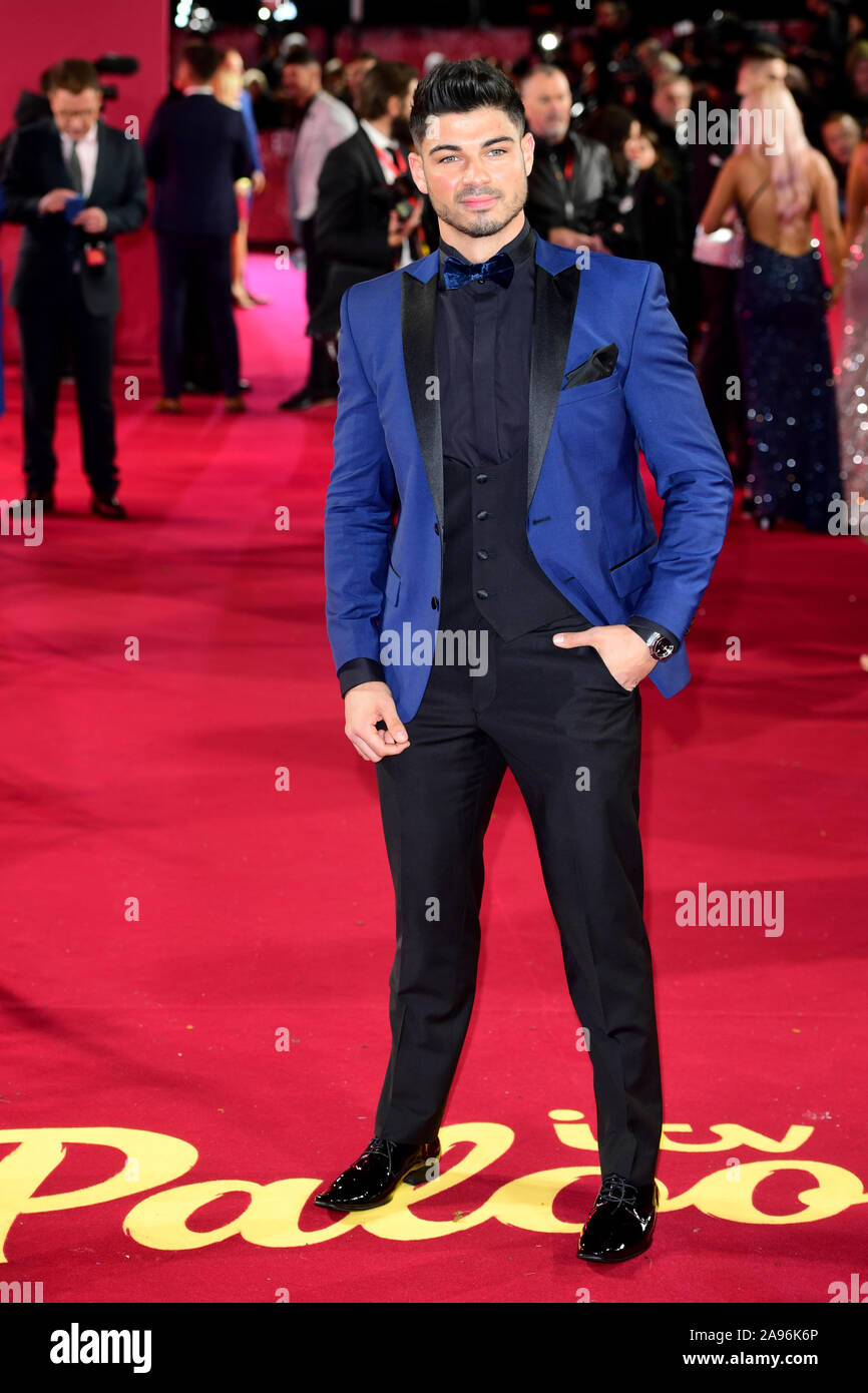 Anton Danyluk arriving for the ITV Palooza held at the Royal Festival ...