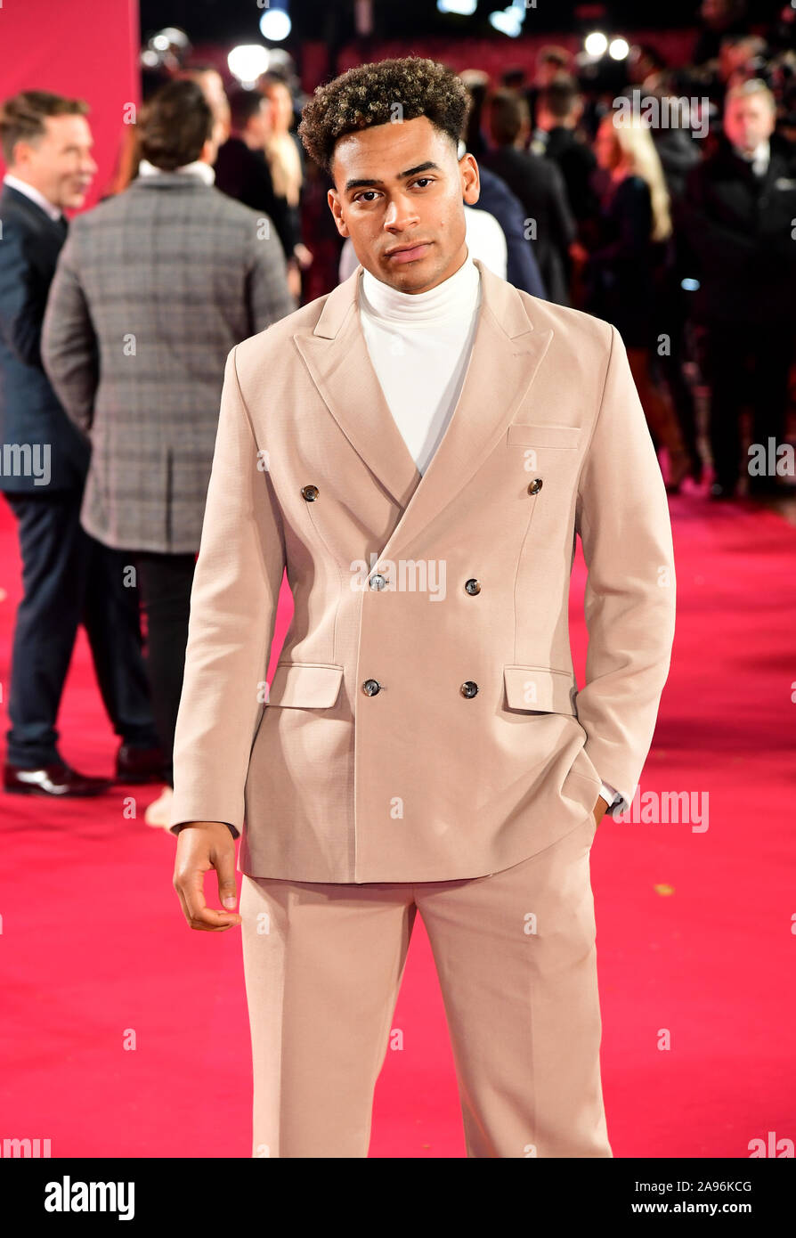 Jordan Hames arriving for the ITV Palooza held at the Royal Festival ...